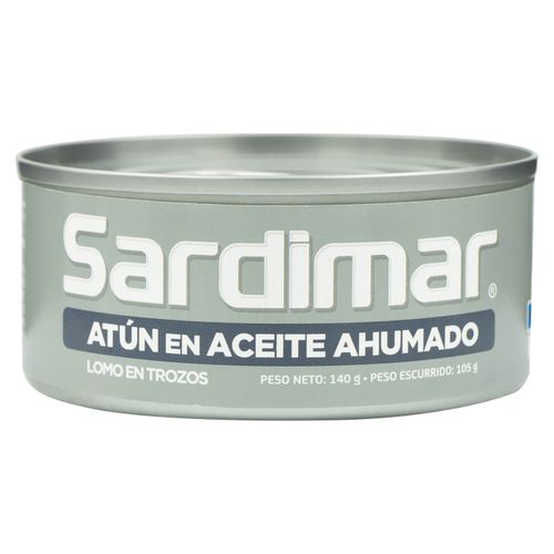 Atún Sardimar Trozos Aceite Ahumado - 105gr