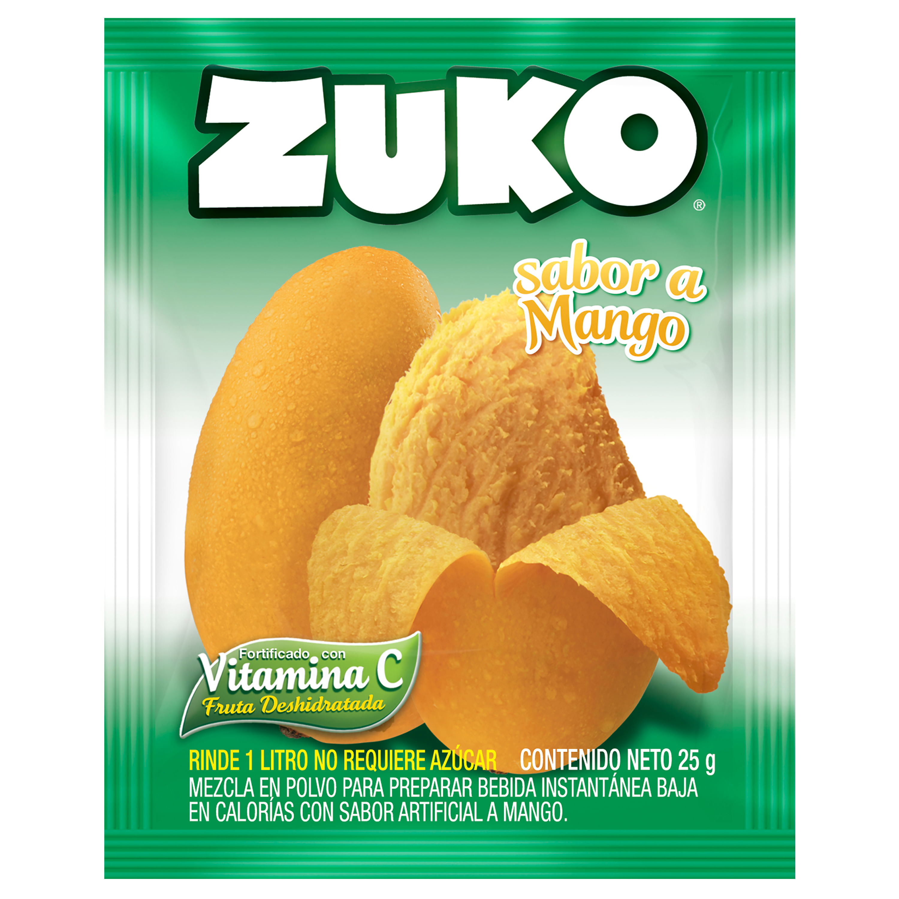 Comprar Bebida En Polvo Zuko Mango - 25gr | Walmart Honduras