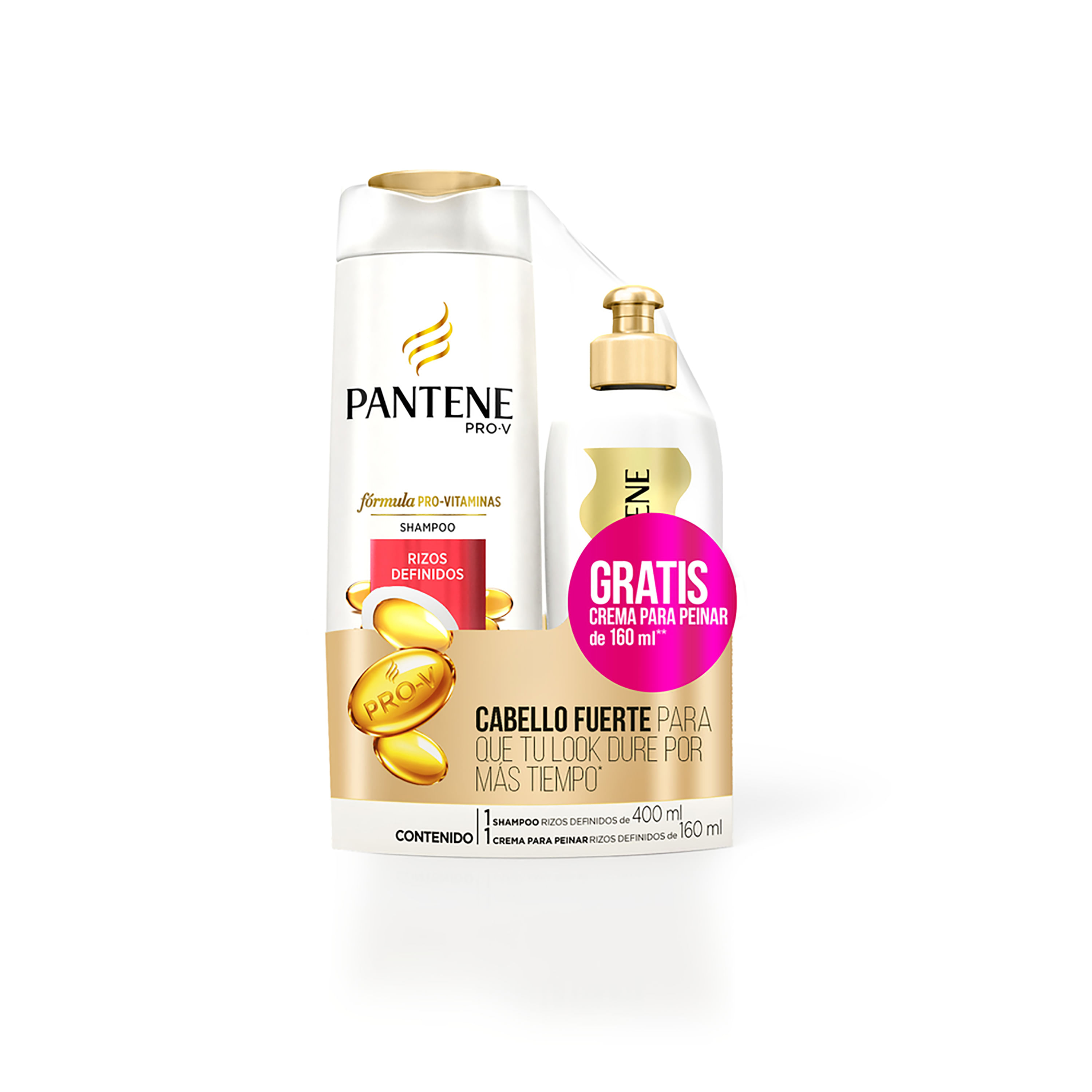 Comprar Pack Pantene Champoo Acon Rizos Definidos 560Ml | Walmart Honduras