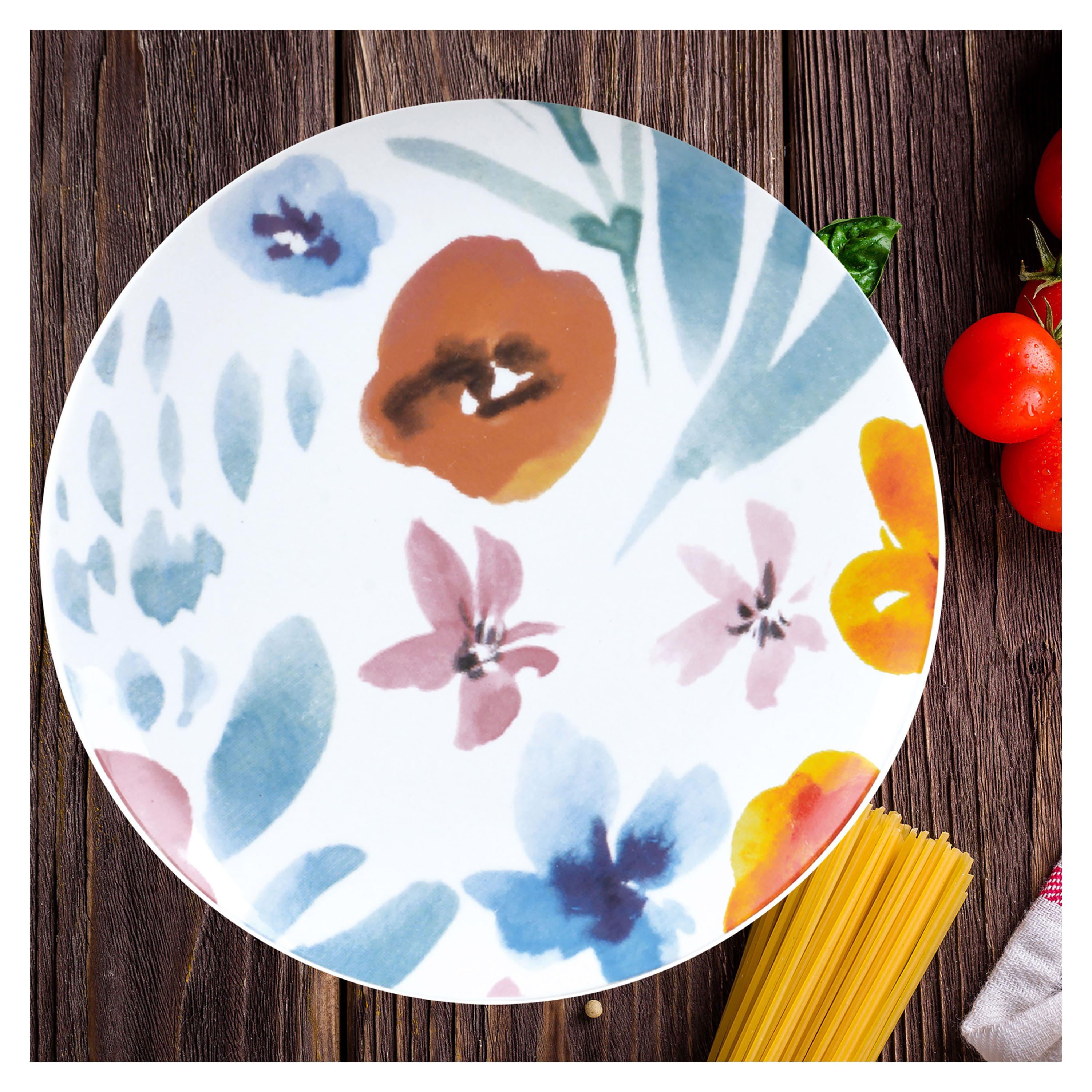 Plato Mainstays Pastelero De Porcelana Diseño Plato Mainstays Pastelero De Porcelana Diseño
