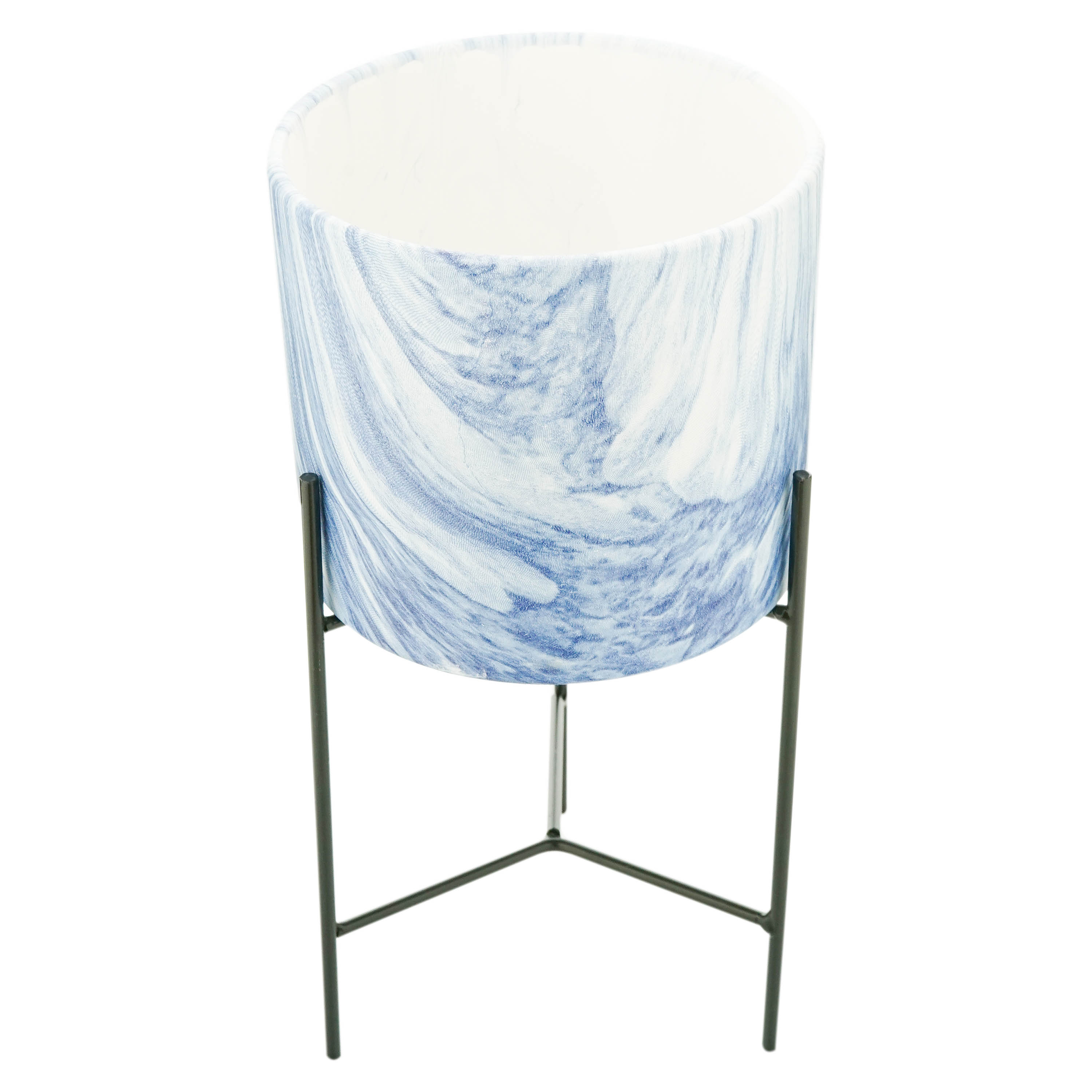 Comprar Maceta Mainstays Green de ceramica con base metálica. Modelo ...