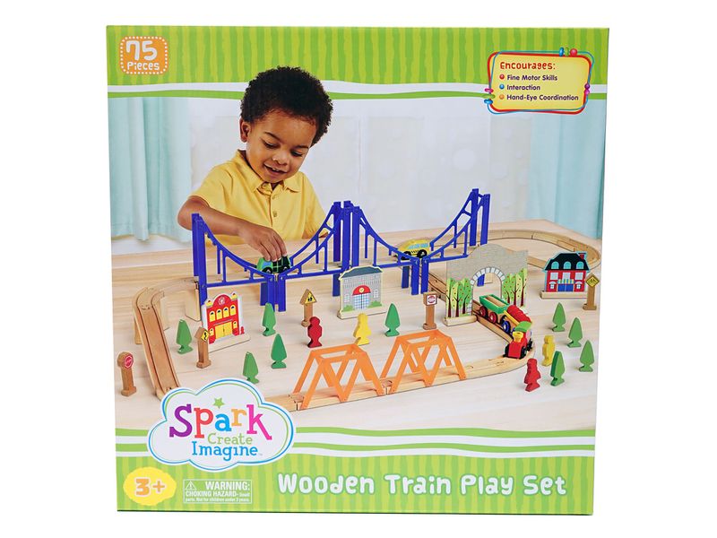 Comprar Sci Tren De Madera Spark Create Imagine | Walmart Honduras Comprar Sci Tren De Madera Spark Create Imagine | Walmart Honduras