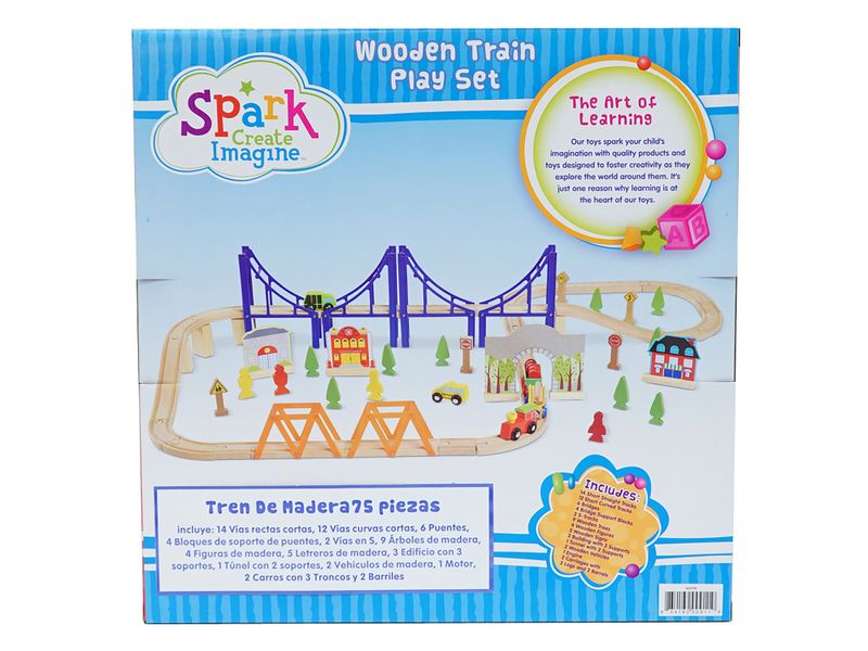 Comprar Sci Tren De Madera Spark Create Imagine | Walmart Honduras Comprar Sci Tren De Madera Spark Create Imagine | Walmart Honduras