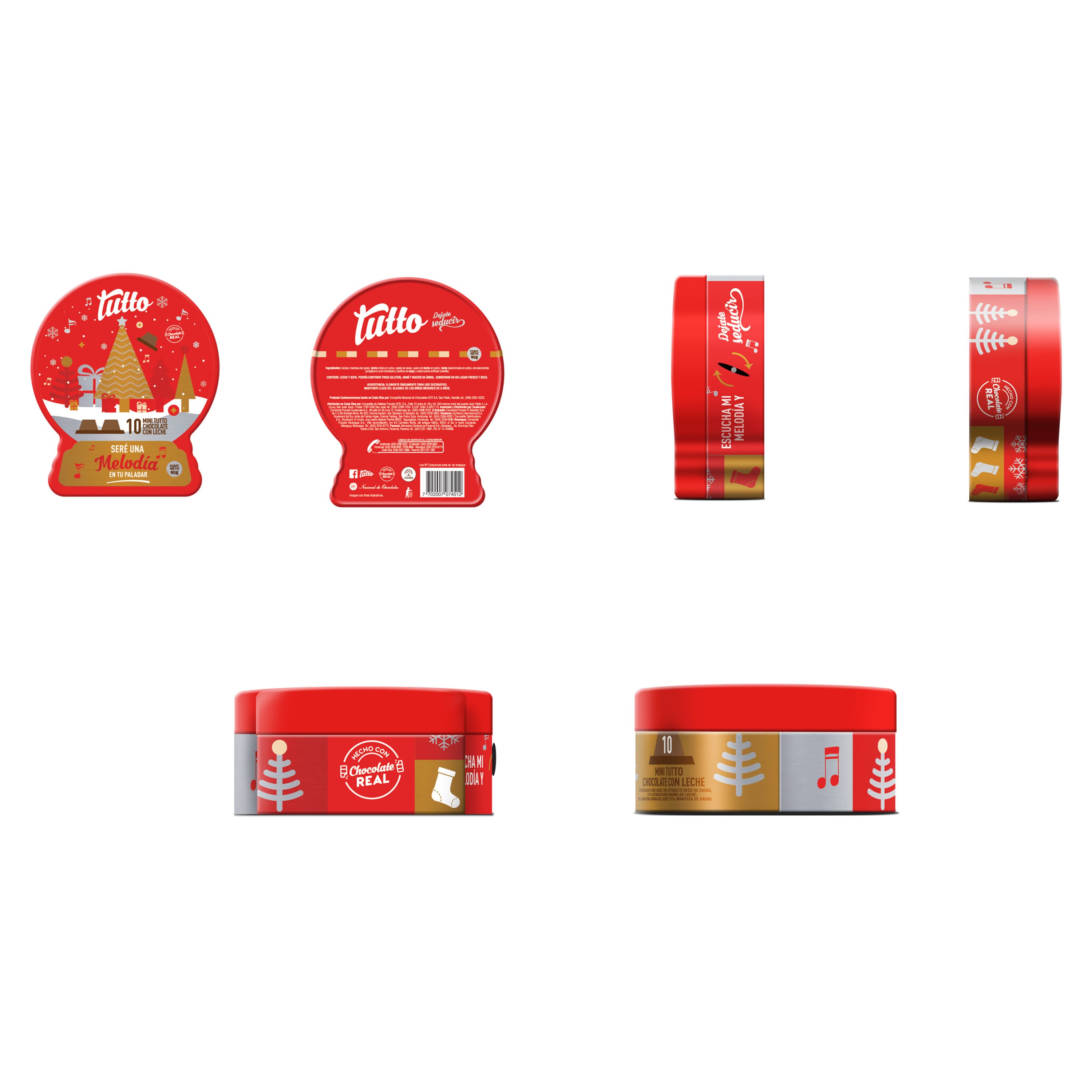 Comprar Chocolate Tutto Lata Musical 90gr | Walmart Honduras