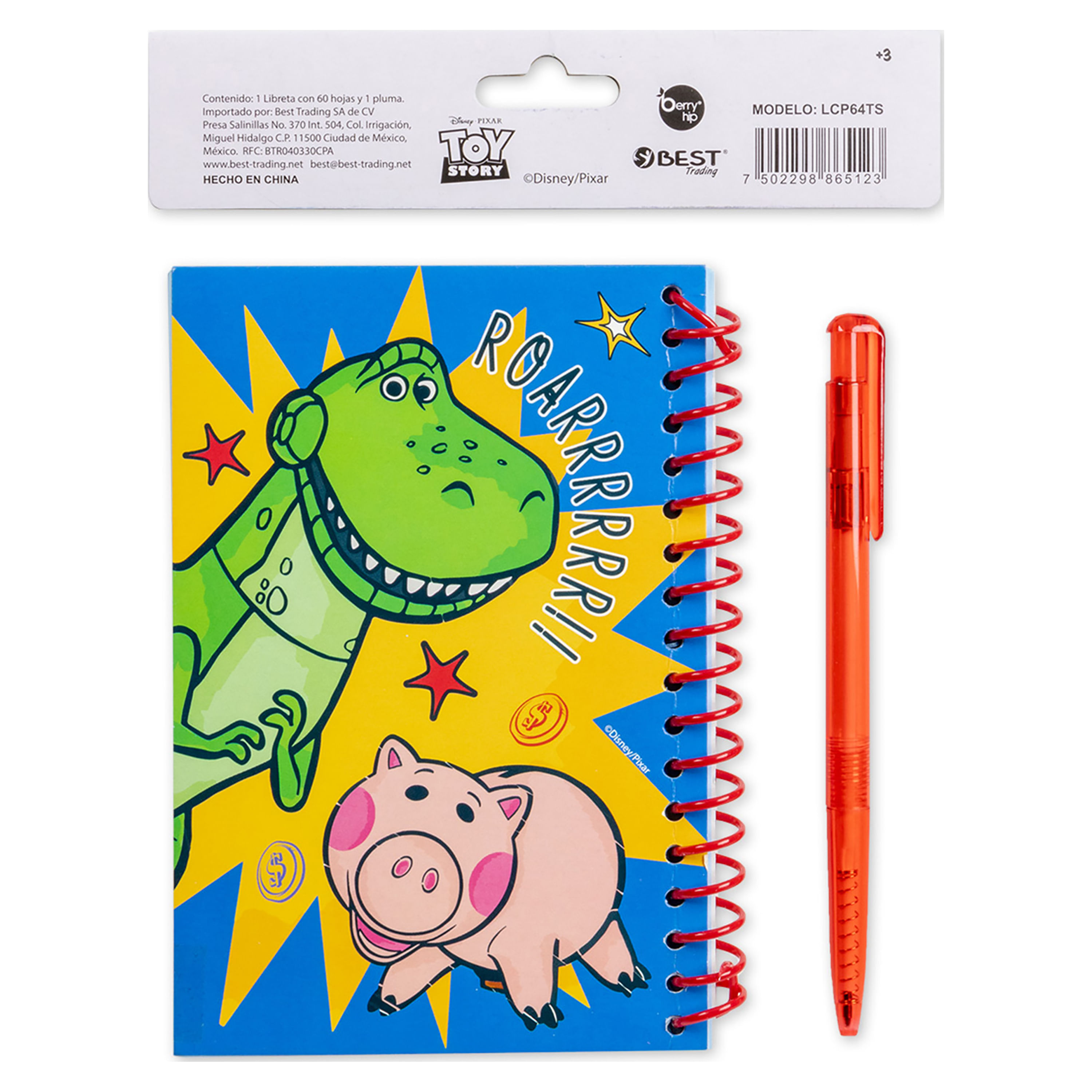 Comprar Libreta Con Pluma Berry Hip Toy Story | Walmart Honduras