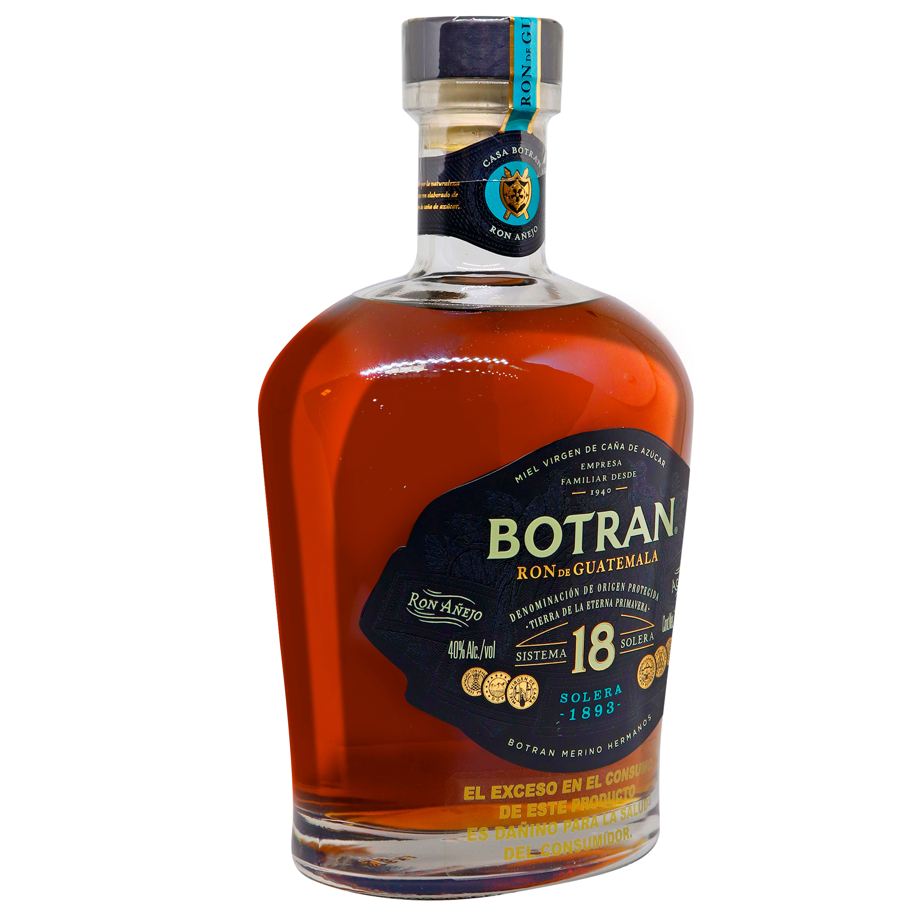 Comprar Ron Botran Añejo Guatemala Solera 1893 - 750ml | Walmart Honduras