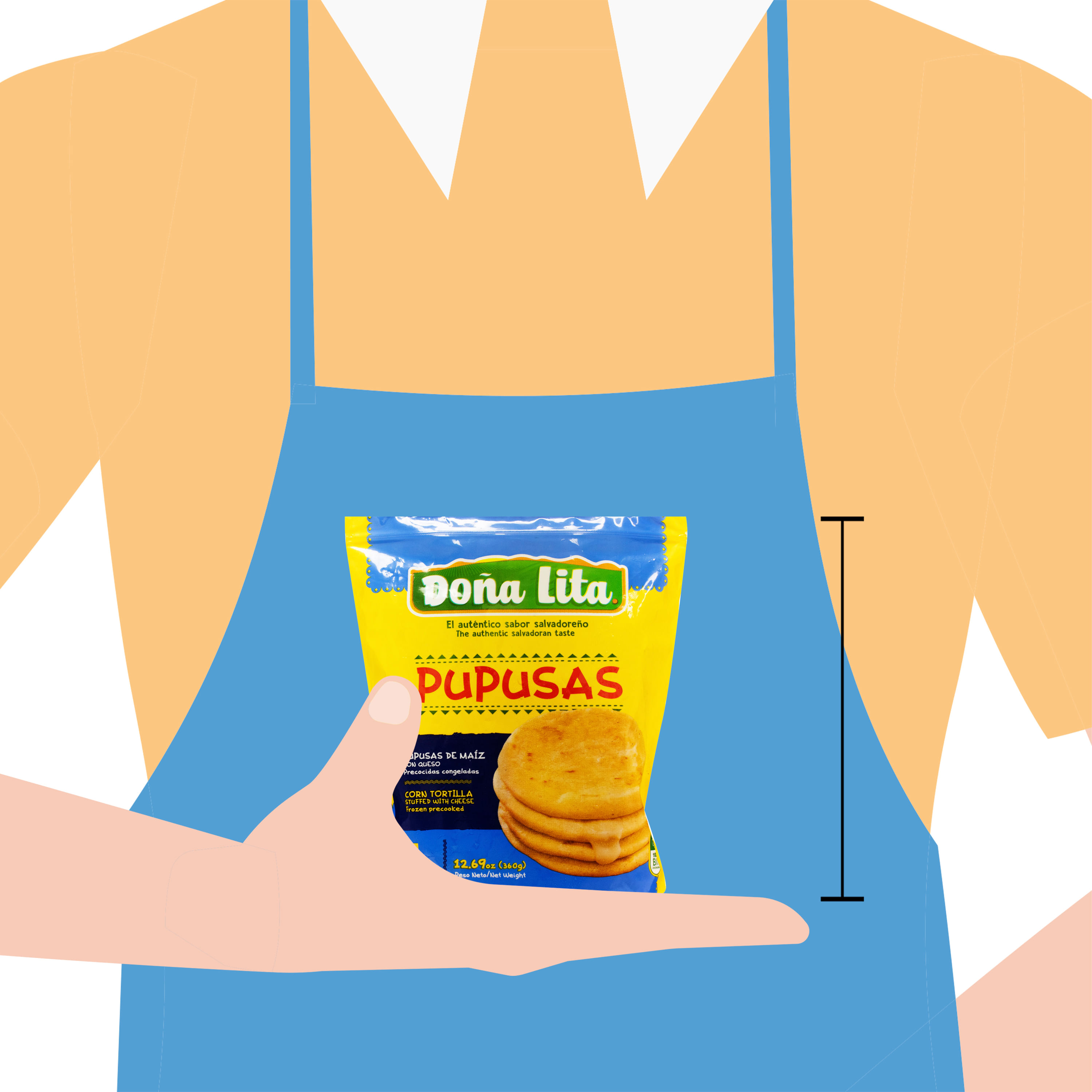 Comprar Pupusas De Queso Doña Lita 360gr Walmart Honduras