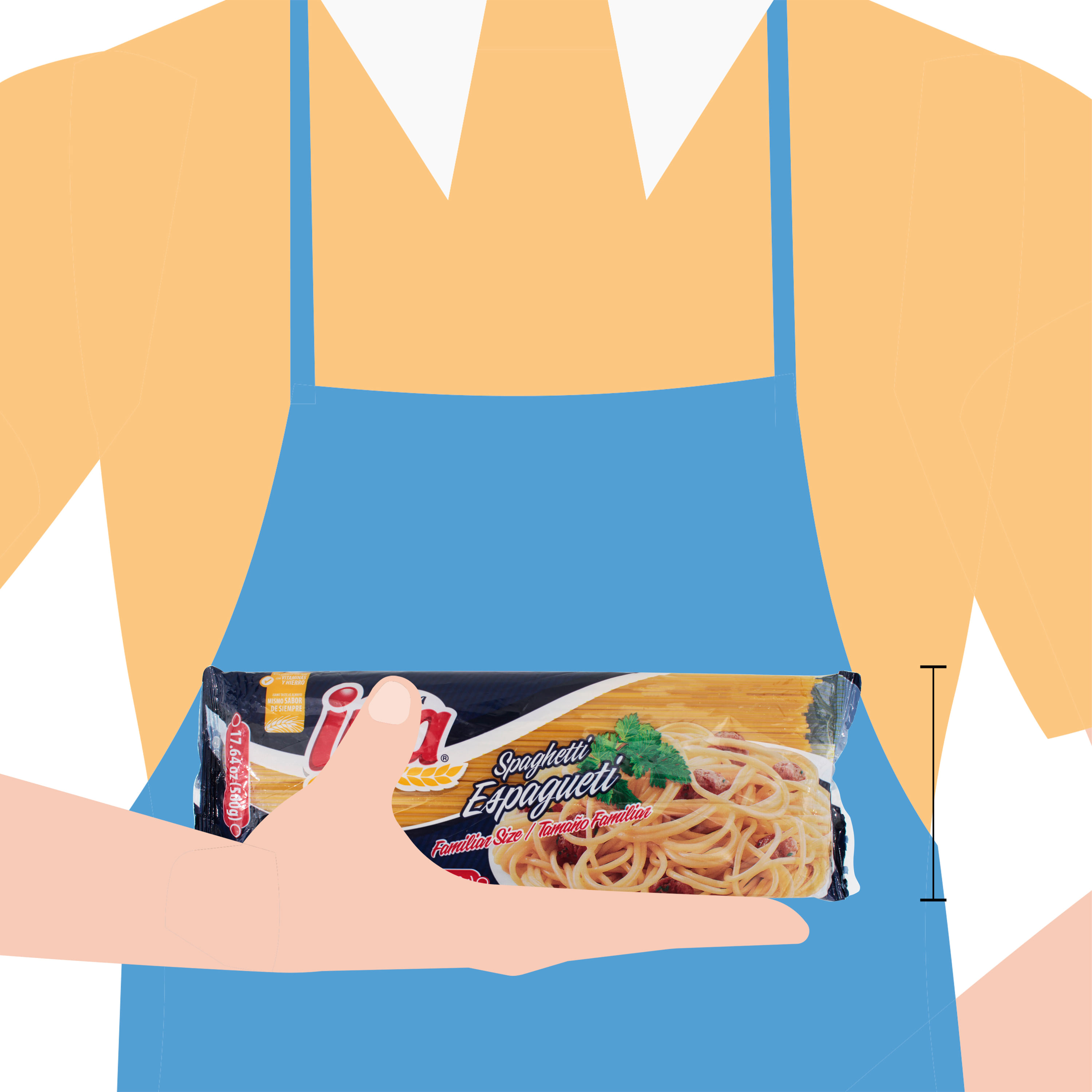 Pasta Larga Ina Espaguetti 500gr - Walmart | Honduras