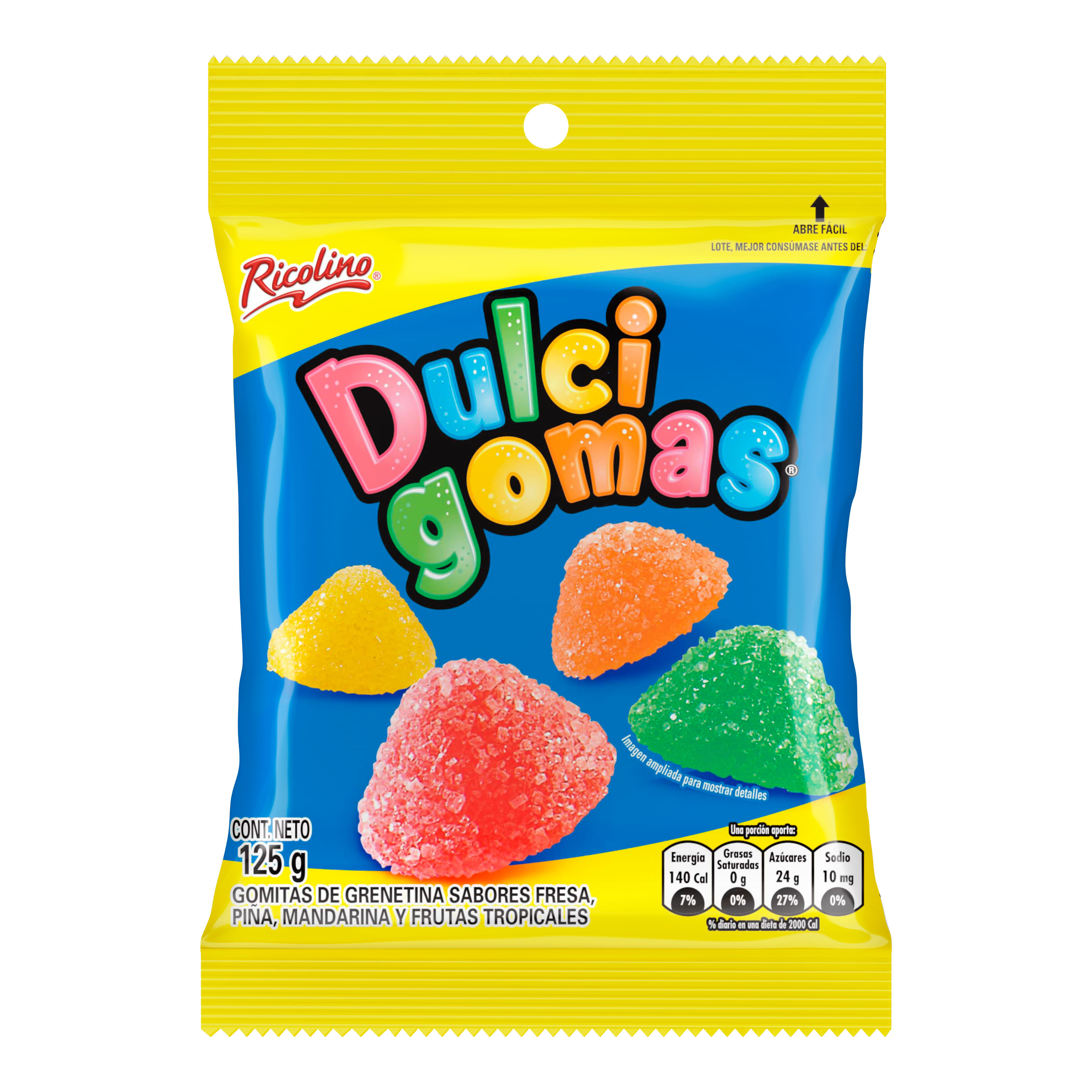 Comprar Gomitas Grenet Jugo Fruta Ricolino - 125gr | Walmart Honduras