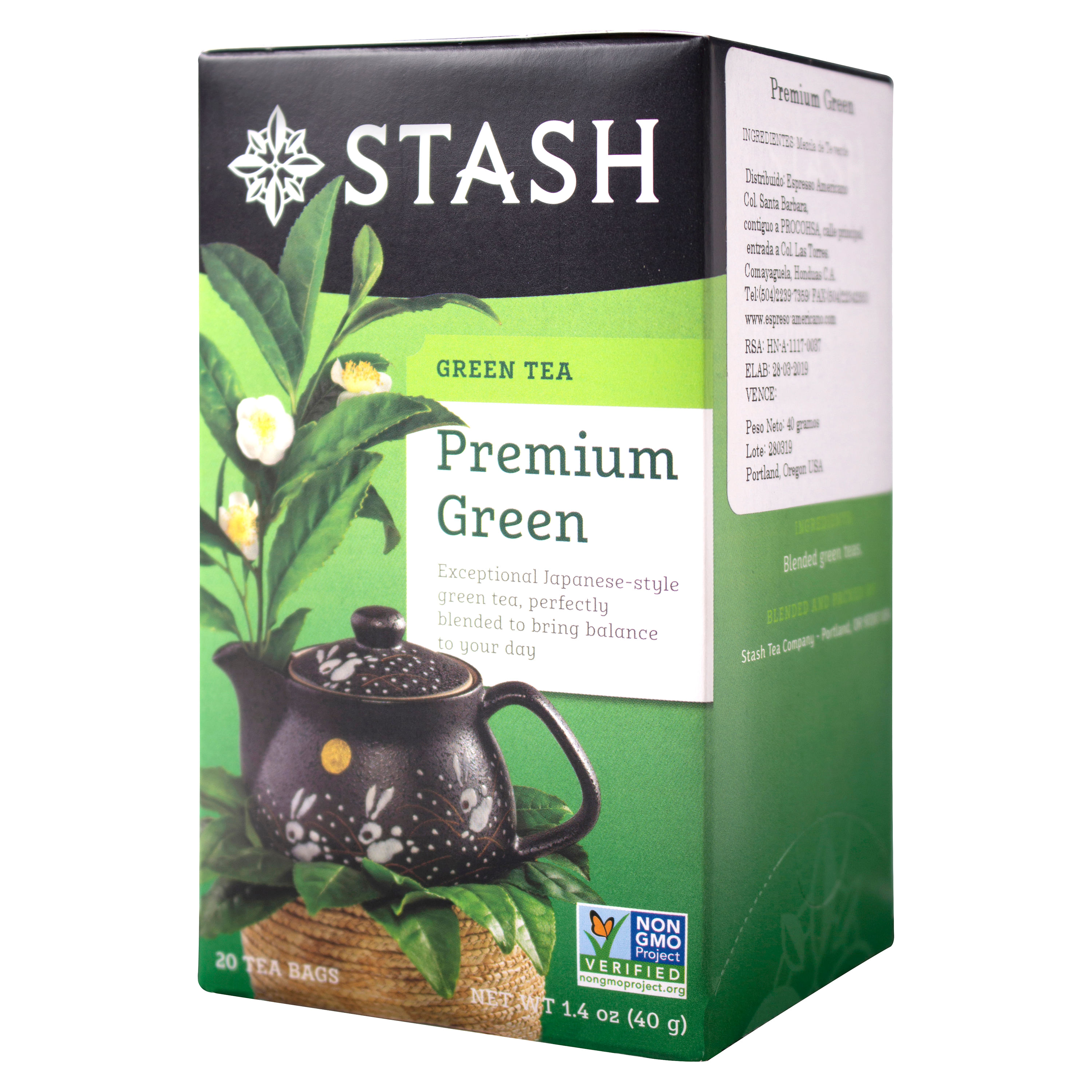 Comprar Te Stash Premiun Green - 40Gr | Walmart Honduras