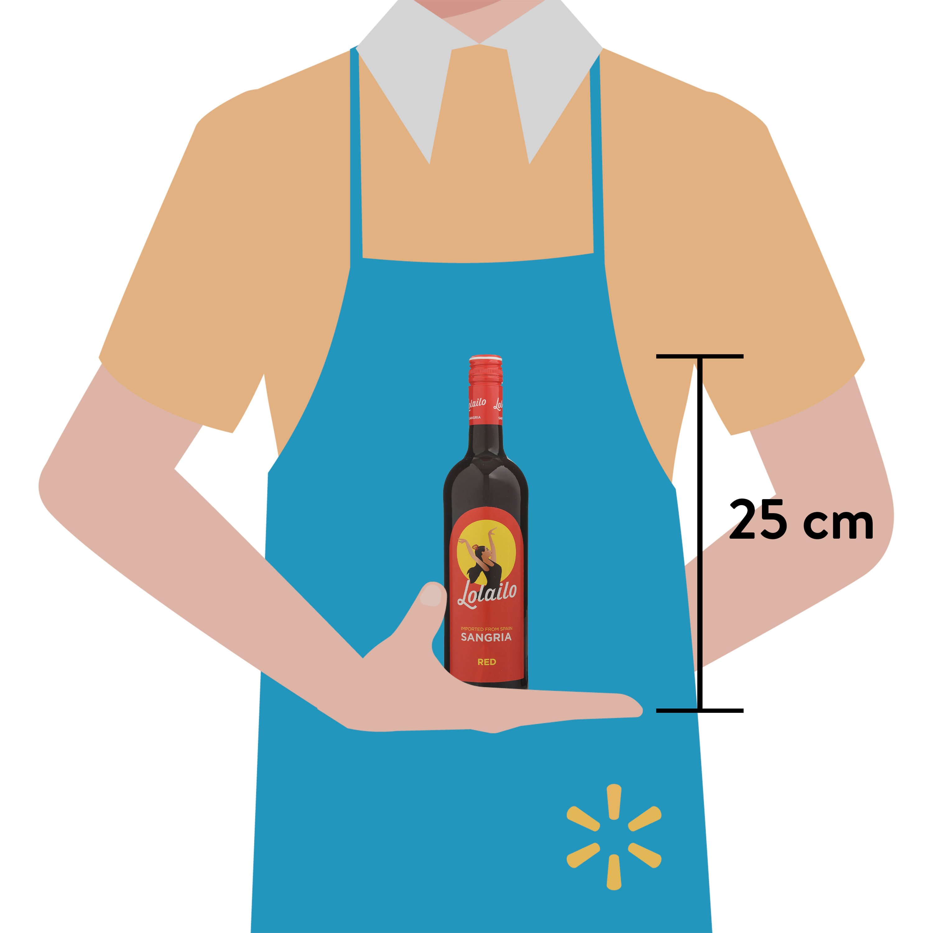 Comprar Sangria Lolailo Botella -750 ml | Walmart Honduras - Paiz Honduras