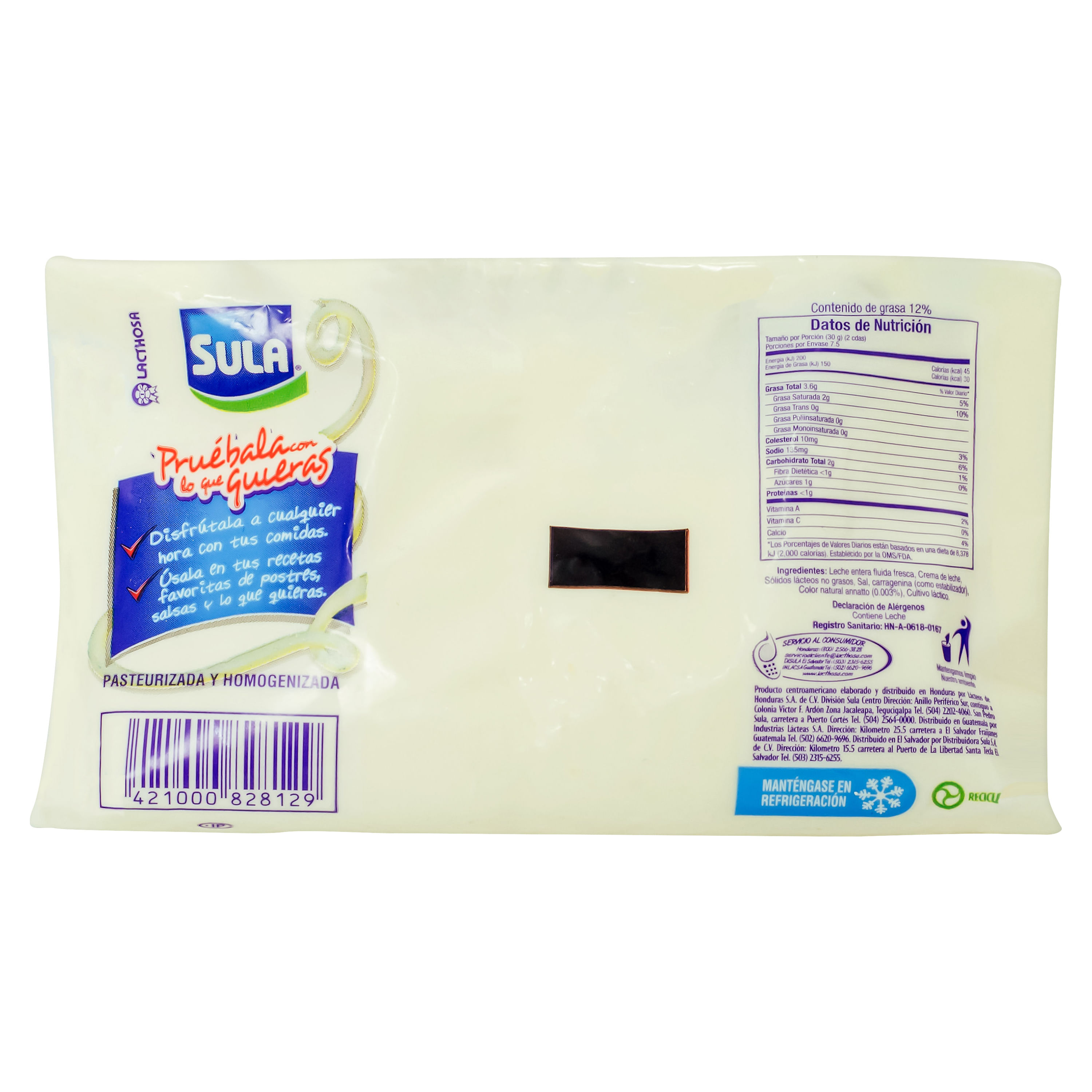 Comprar Crema Sula - 227Gr | Walmart Honduras - Paiz Honduras