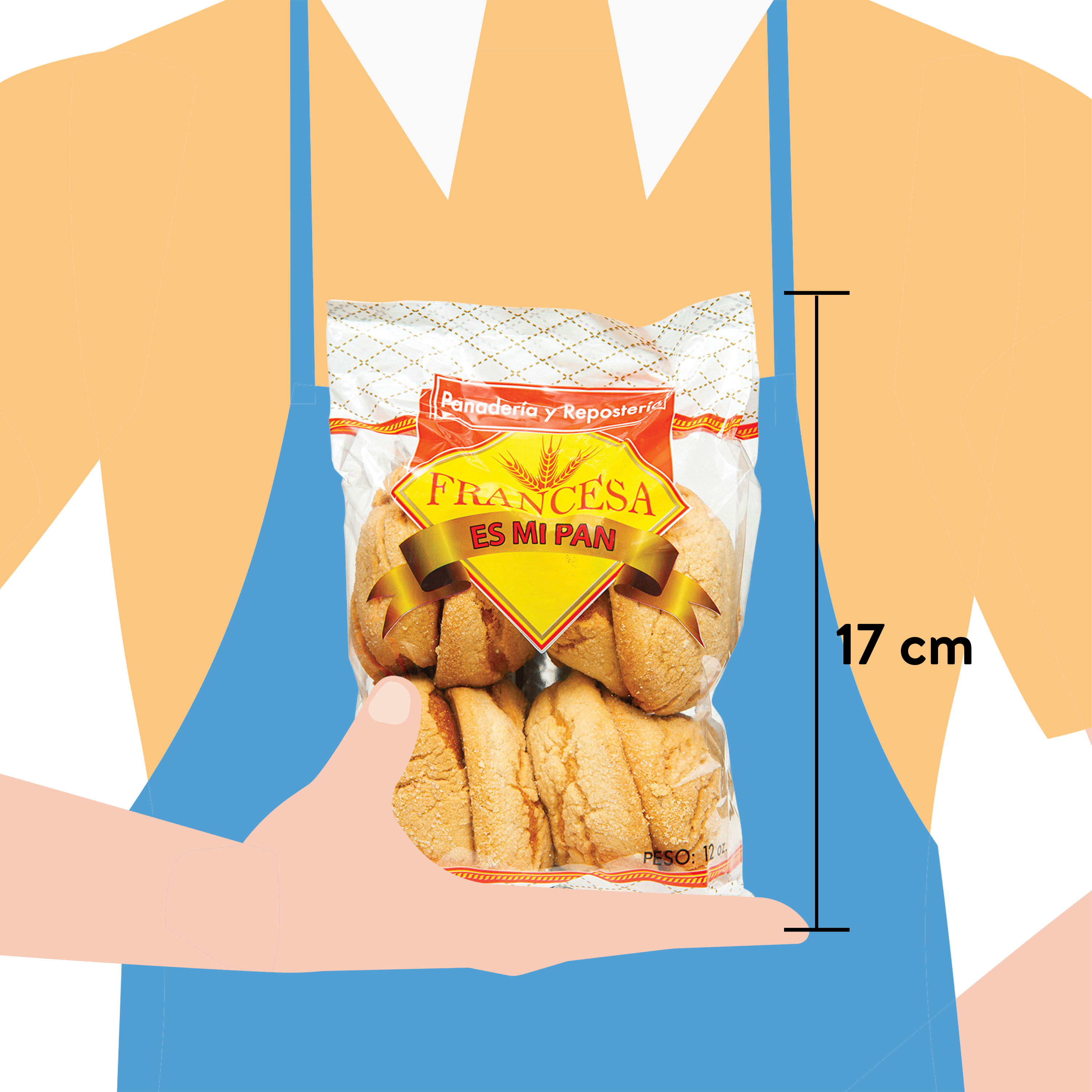 Comprar Pan Francesa Semita Yema| Walmart Honduras