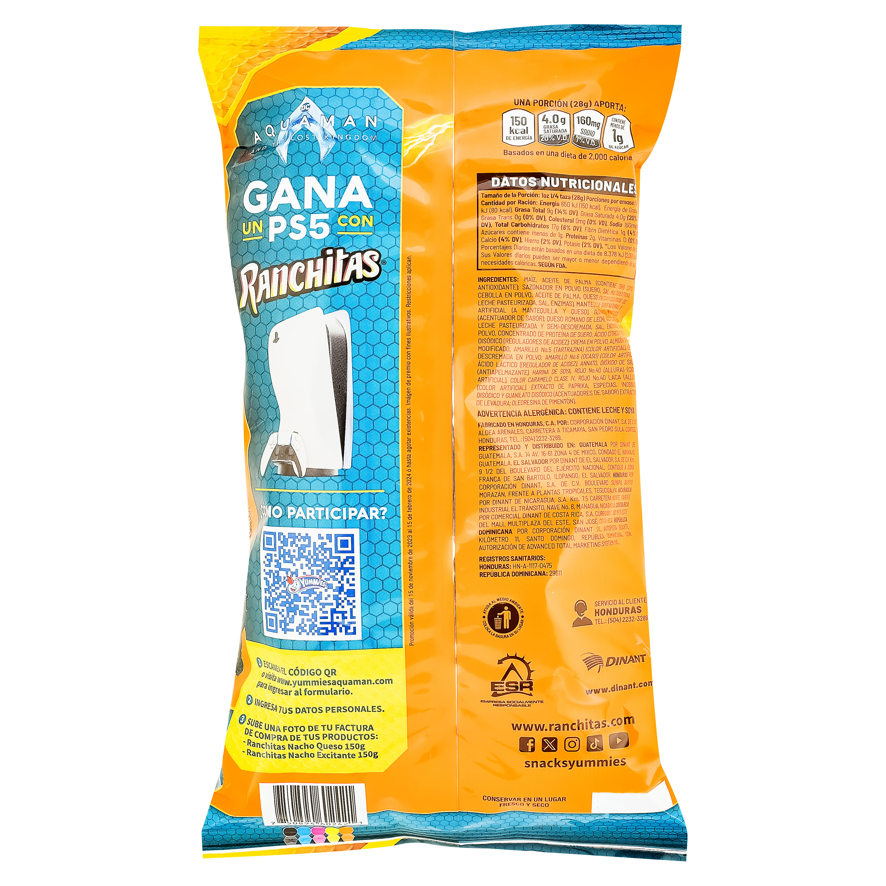 Comprar Boquitas Yummies Ranchitas Nacho Con Queso- 150 gr | Walmart ...