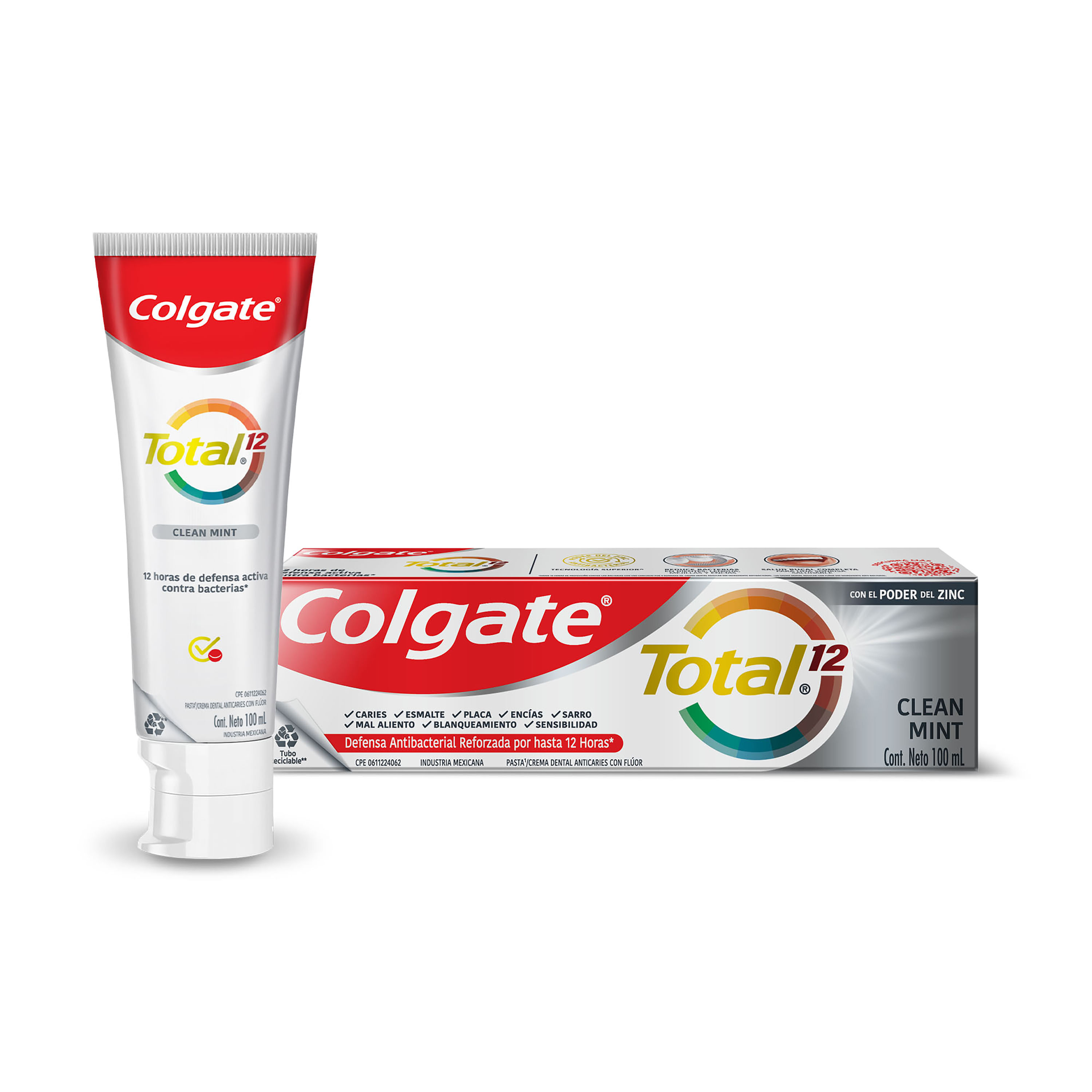 Comprar Pasta Dental Colgate Total 12 Clean Mint, 12 Horas De Defensa ...