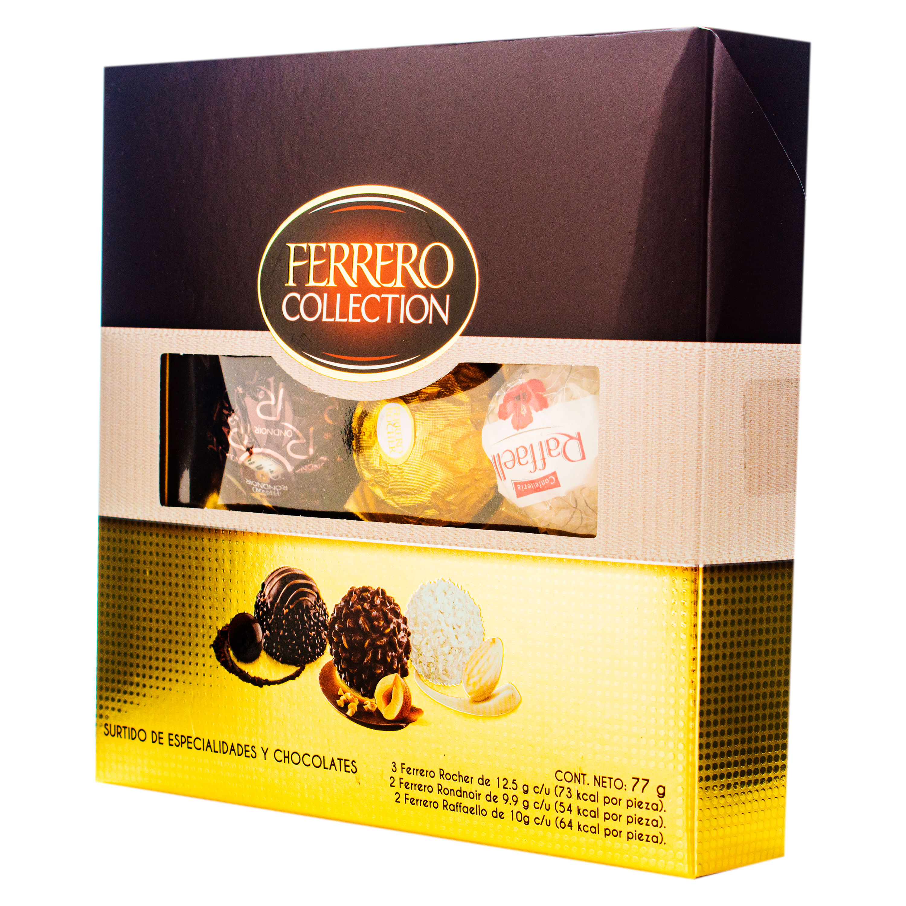 Comprar Chocolates Ferrero Rocher Collection 7 Unidades - 77gr ...