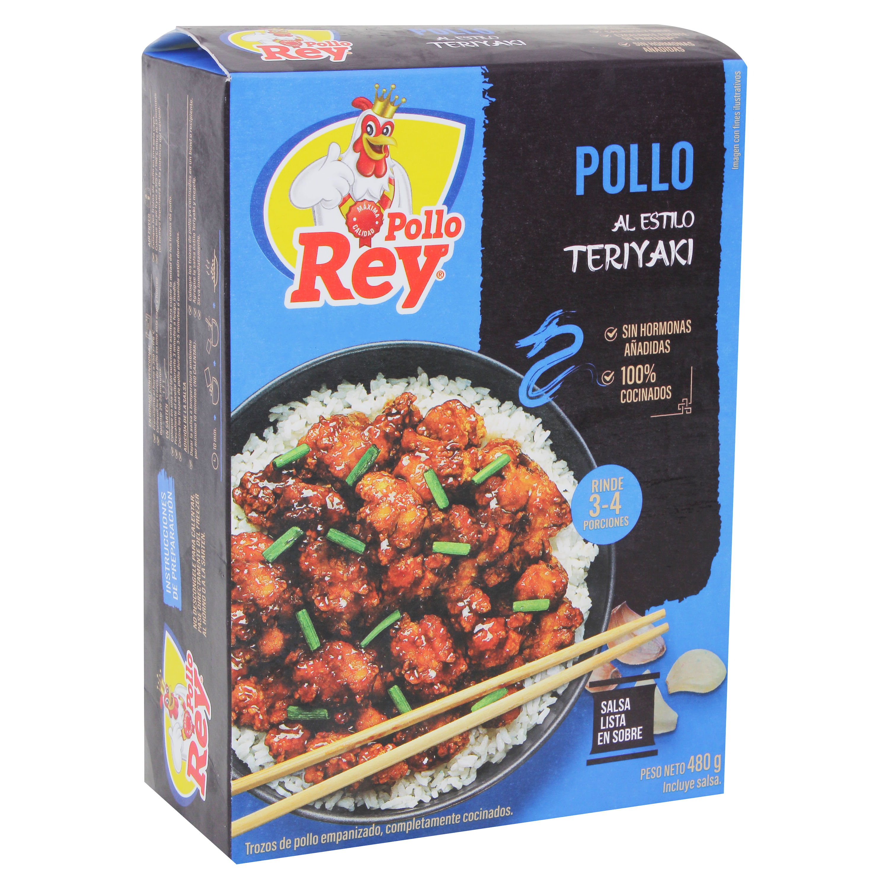 Comprar Pollo Teriyaki Pollo Rey - 480 g | Walmart Honduras - Walmart ...