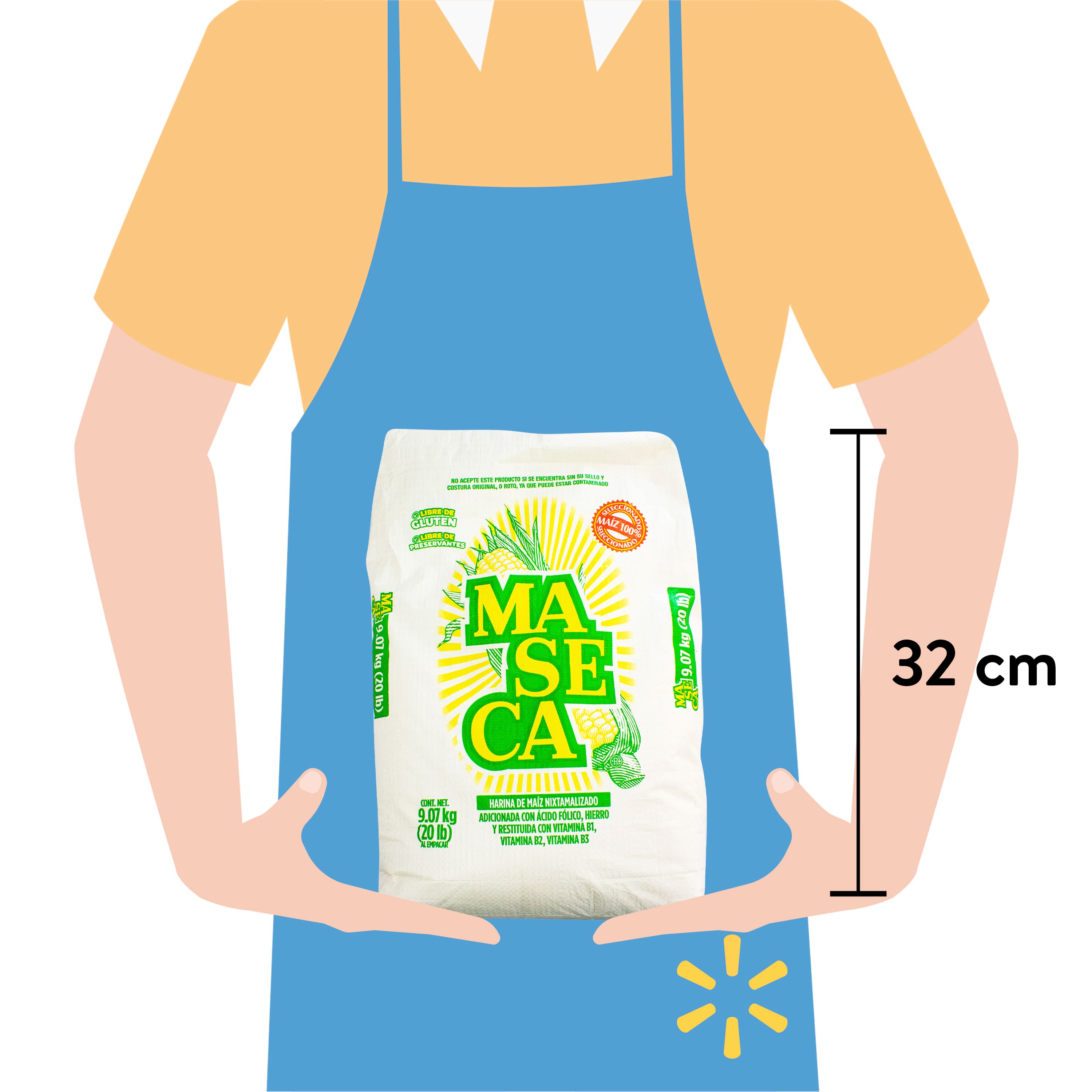 Maseca Regular 20 Libras 9071gr - Walmart | Honduras