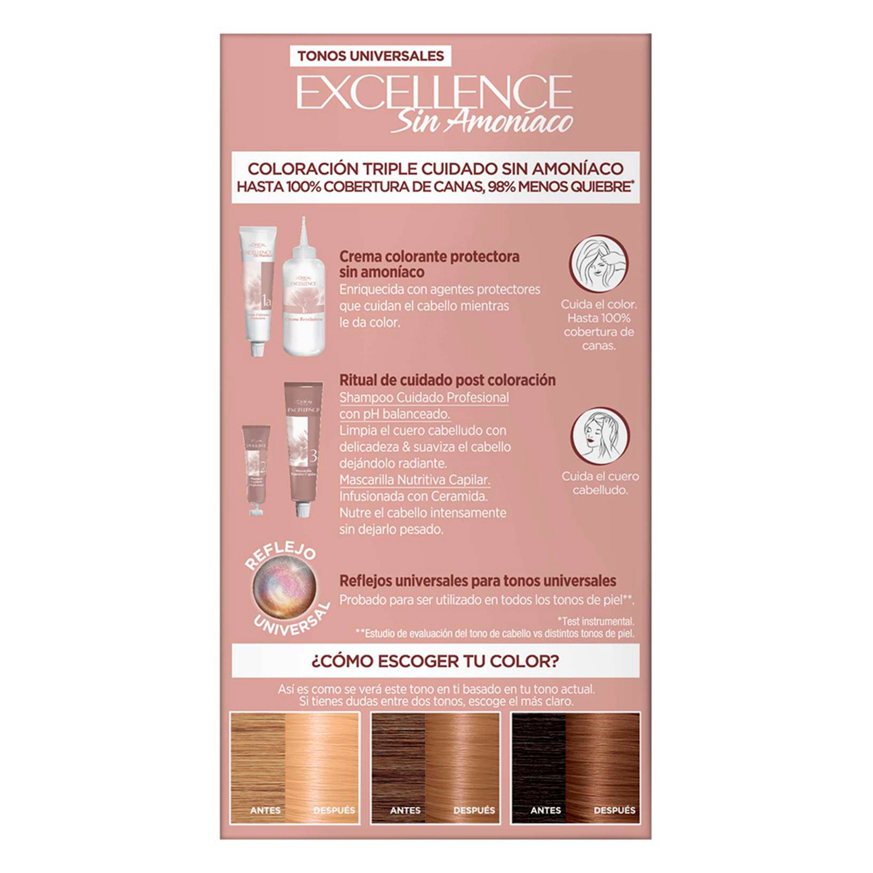 Comprar Tinte para el cabello Permanente L'Oréal Paris Excellence Nudes ...