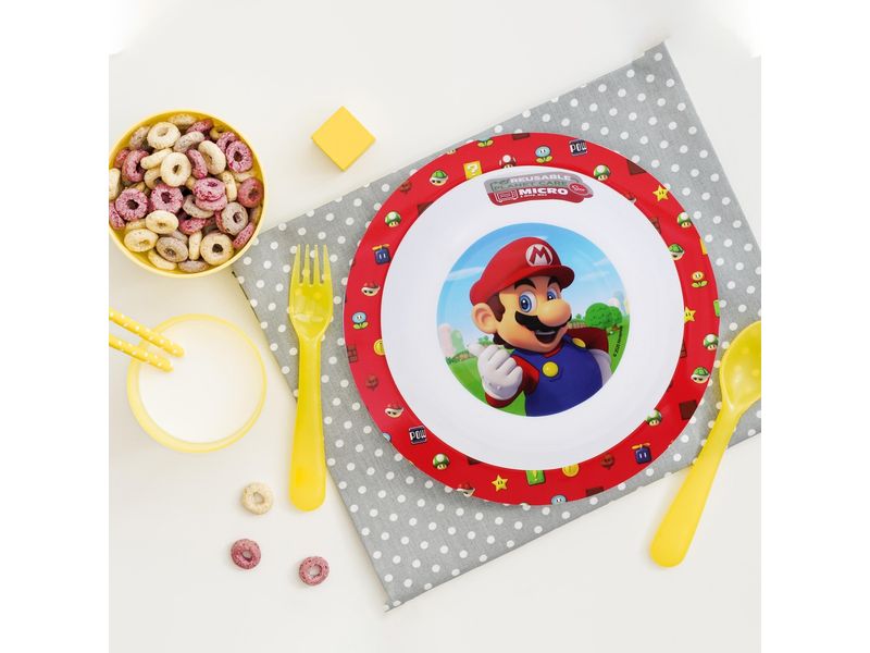 Stor Plato Micro Kids Super Mario