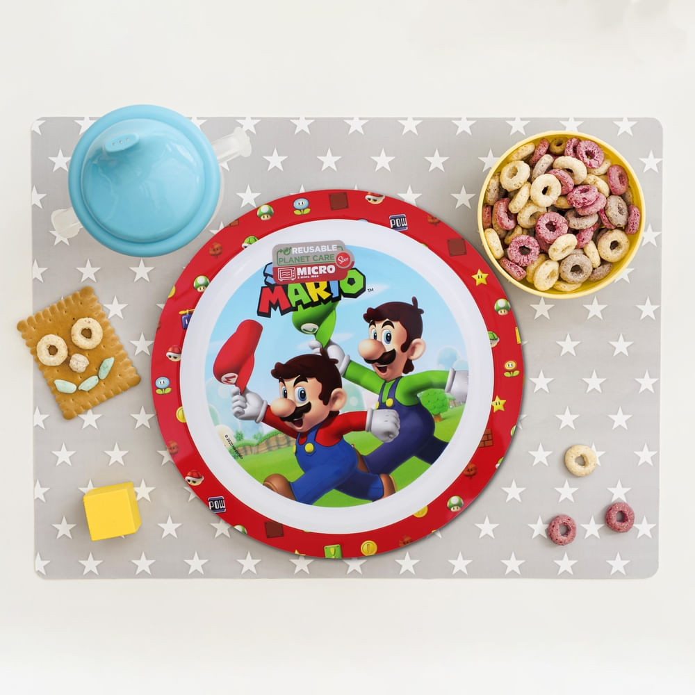 Stor Plato Micro Kids Super Mario