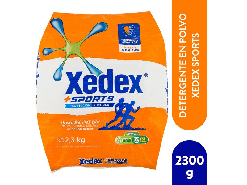 Comprar Detergente en Polvo Xedex Sport - 2300gr | Walmart Honduras