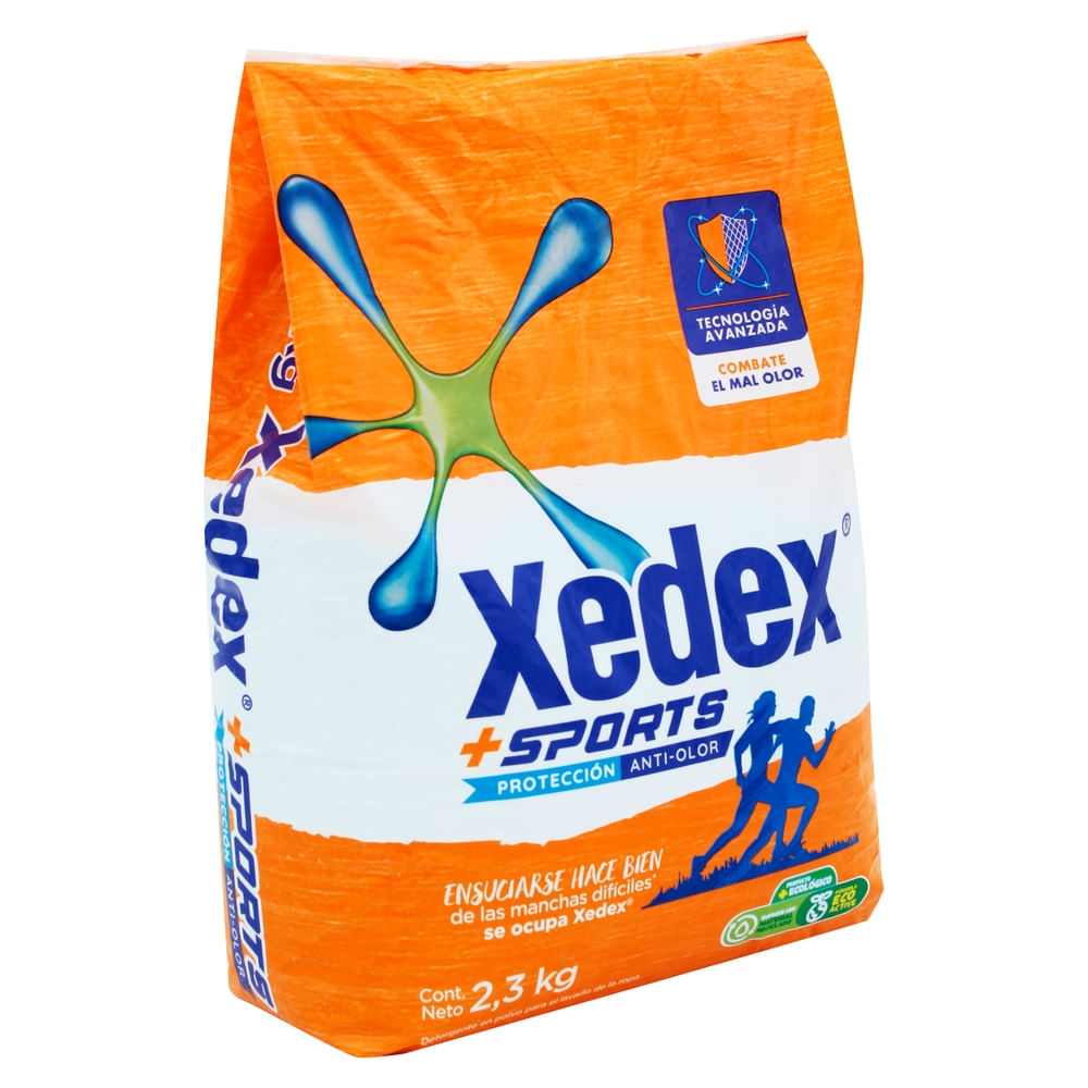 Comprar Detergente en Polvo Xedex Sport - 2300gr | Walmart Honduras