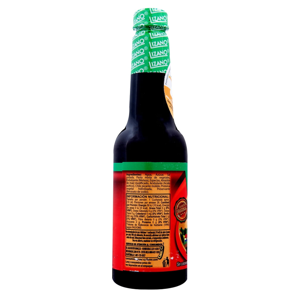 Salsa Lizano Criolla en Botella - 280 ml