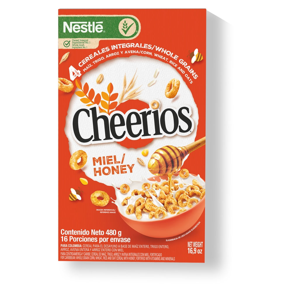 Comprar Nestle Cheerios® Miel Cereal 480G | Walmart Honduras - Paiz ...