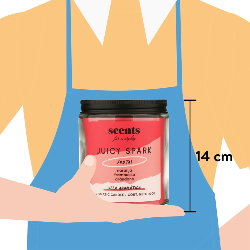 Comprar Candela Scents 200g Juicy Spark | Walmart Honduras