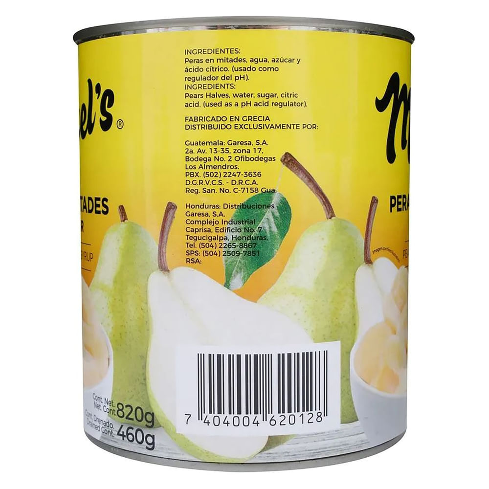 Peras Miguel's En Mitades - 820 g - Walmart | Honduras