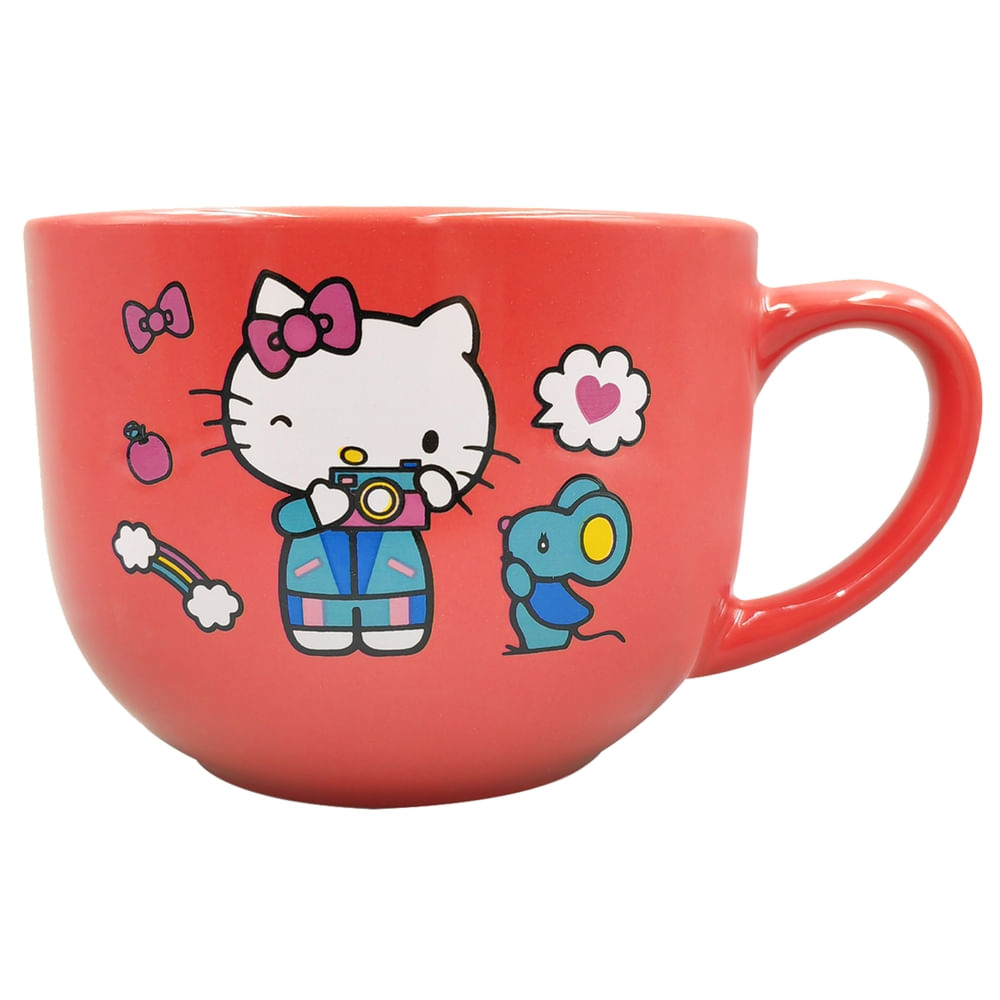 Comprar Taza Sanrio Hello Kitty Cerámica Roja - 500 ml | Walmart Honduras