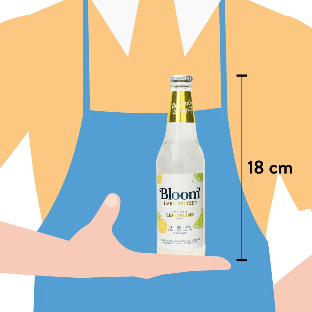 Bloom Hard Seltzer Lemon Lima 355 Ml - Walmart | Honduras