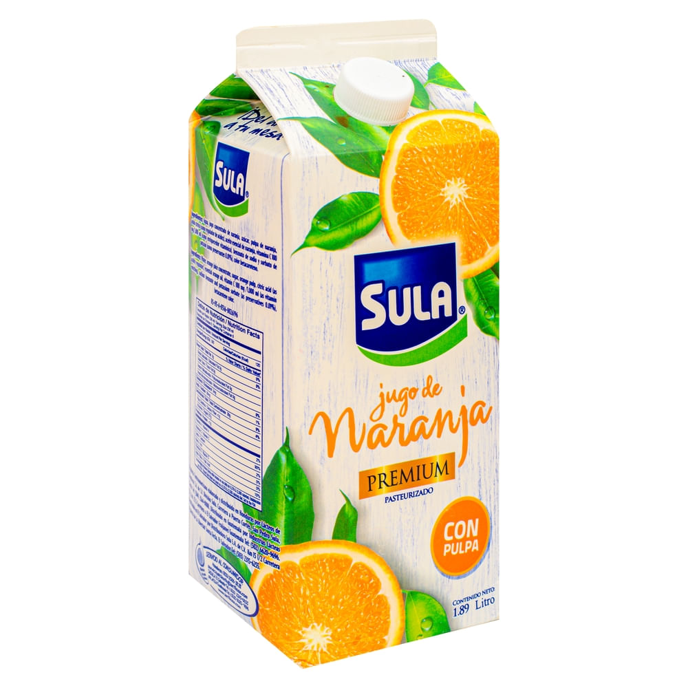 Comprar Jugo Sula Naranja Premium Con Pulpa- 1890ml | Walmart Honduras