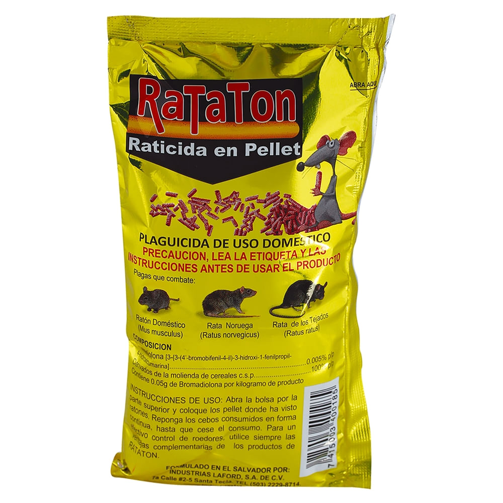 Comprar Raticida Rataton Pallet Domestico 35gr | Walmart Honduras ...