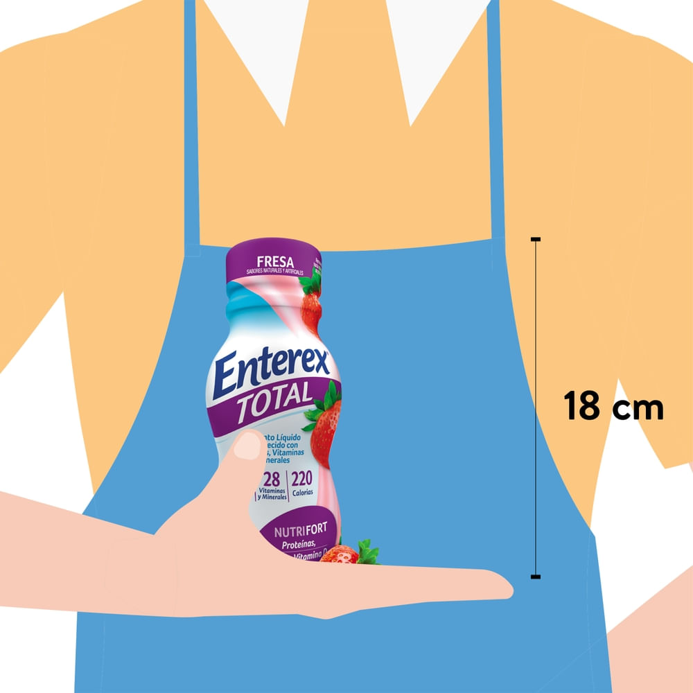 Comprar Complemento Enterex Total Fresa - 237ml | Walmart Honduras - Walmart | Honduras