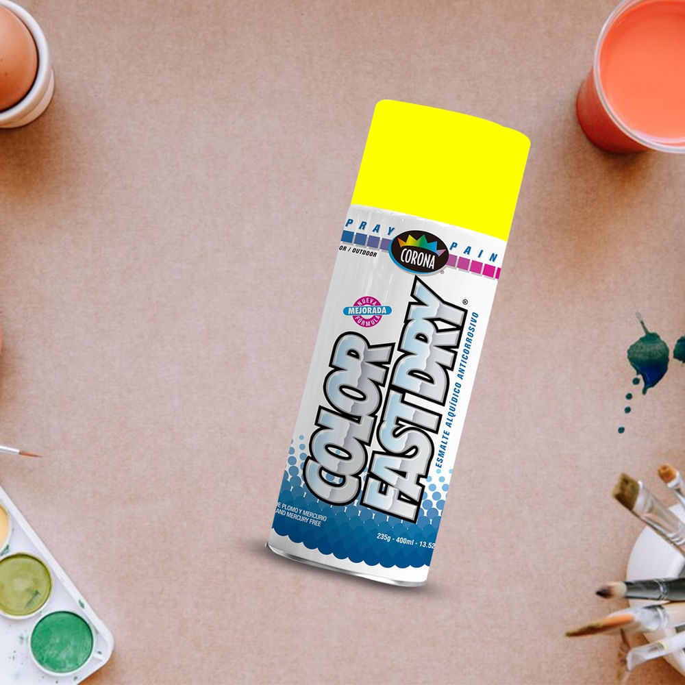 Comprar Pintura En Spray Marca Corona Arte de secado rápido Color ...