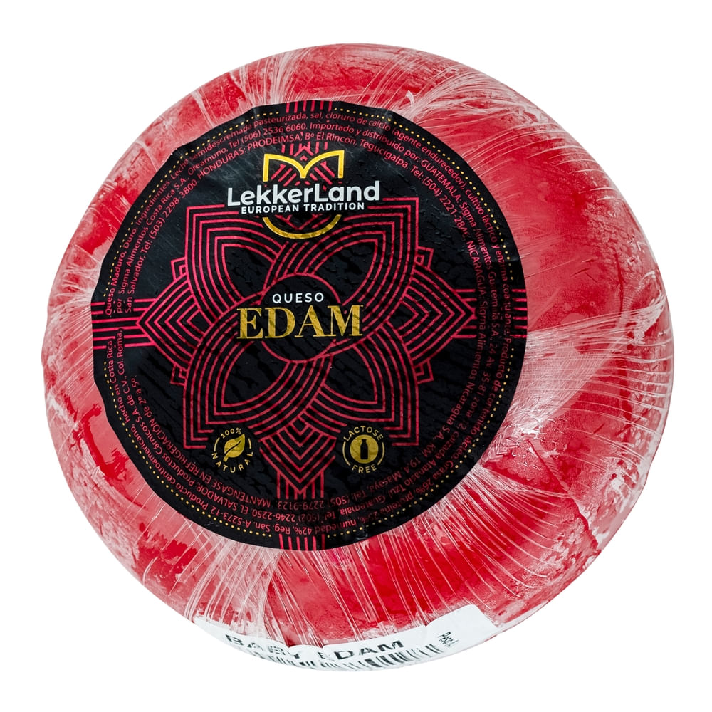 Queso Edam Bola Roja Lekkerland 420gr