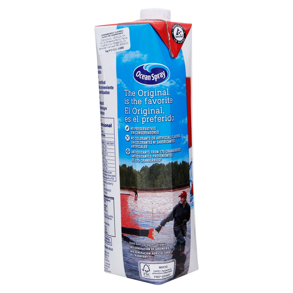 Comprar Cranberry Ocean Spray Classic 3 litros | Walmart Honduras ...