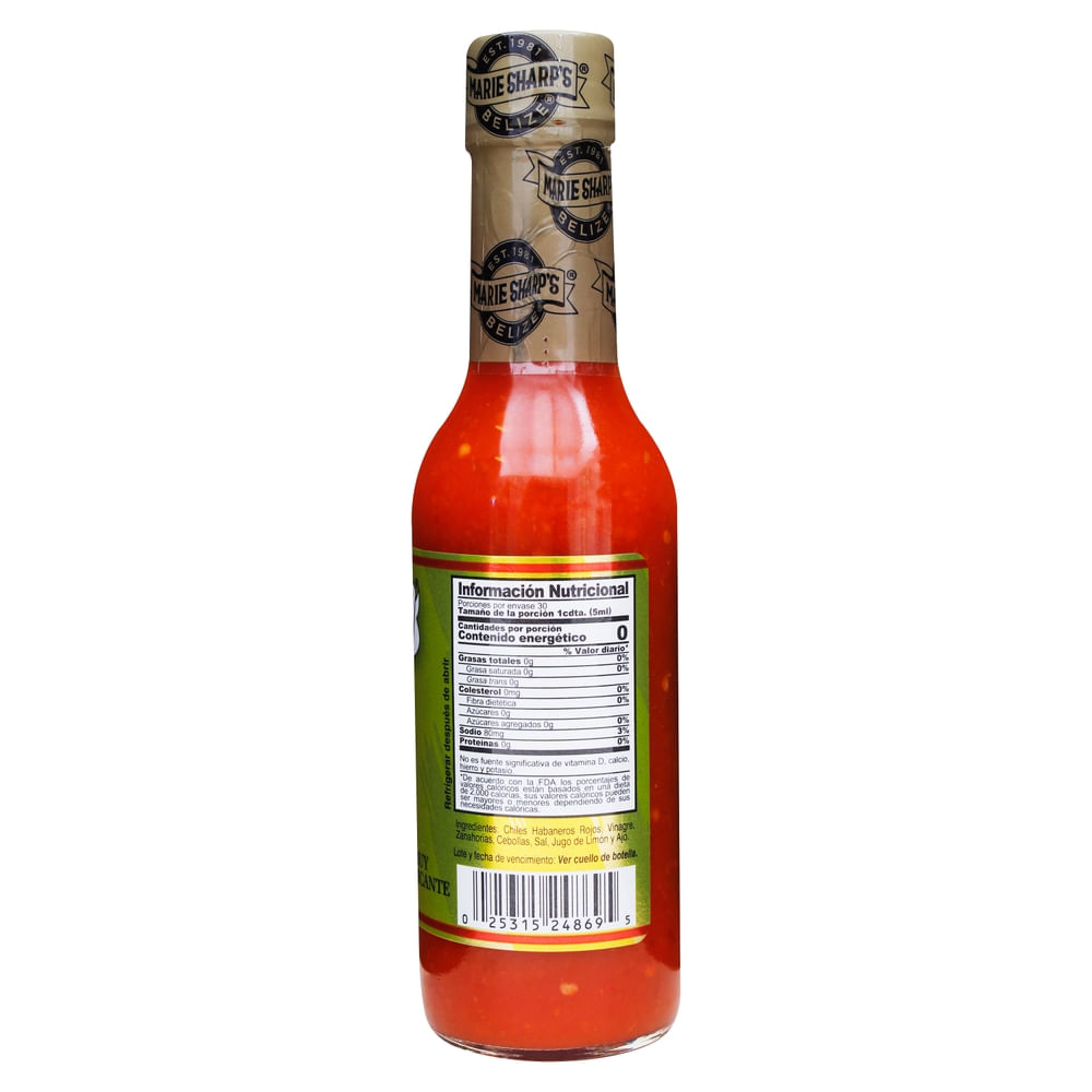 Salsa Marie Sharps Muy Picante Habaner - 148ml - Walmart | Honduras