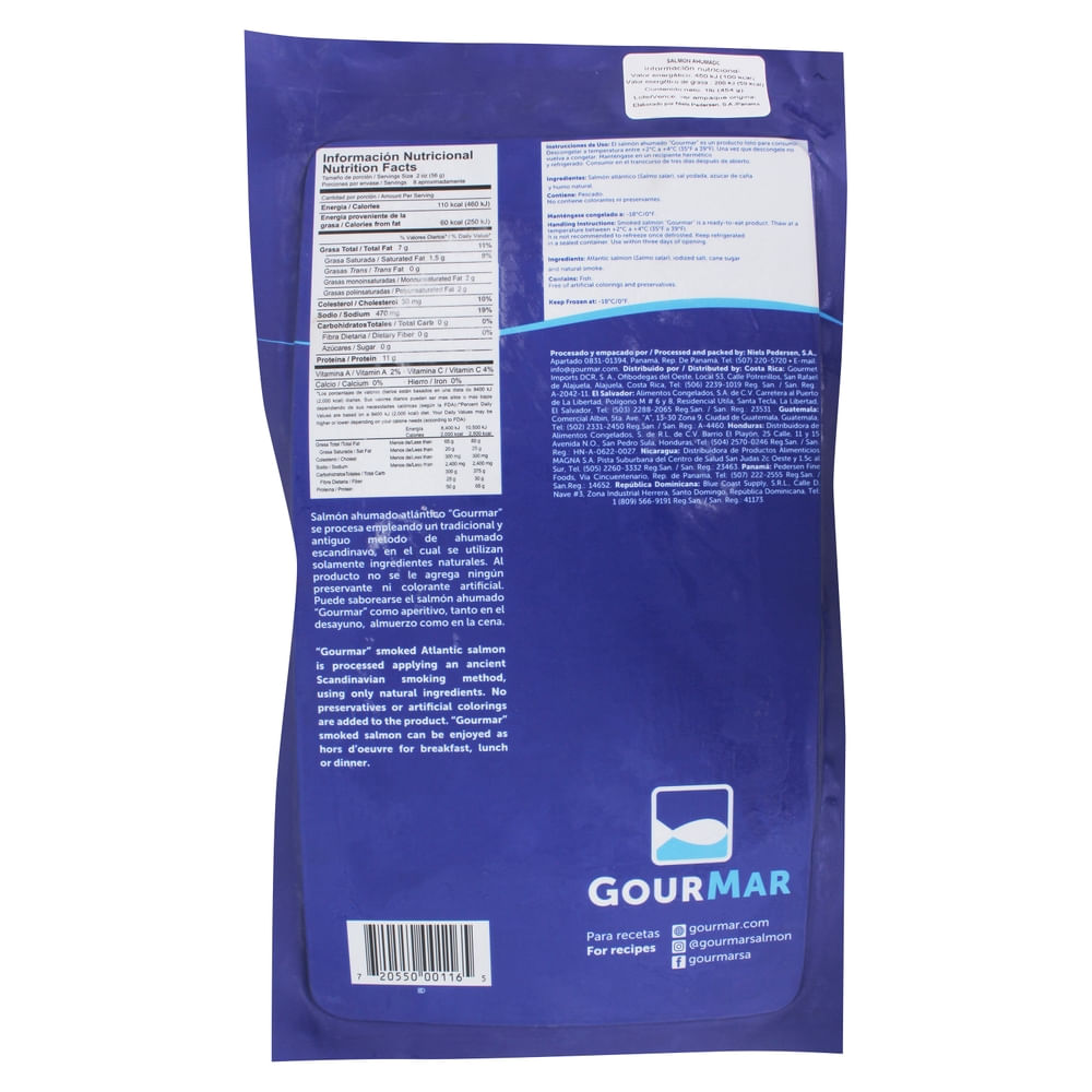 Salmon Ahumado Goumar Cong 1lb