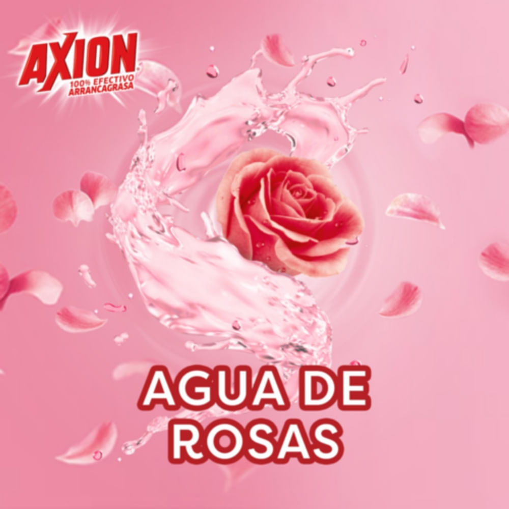 Comprar Lavaplatos Líquido Axión Agua De Rosa Pasta - 750ml | Walmart ...