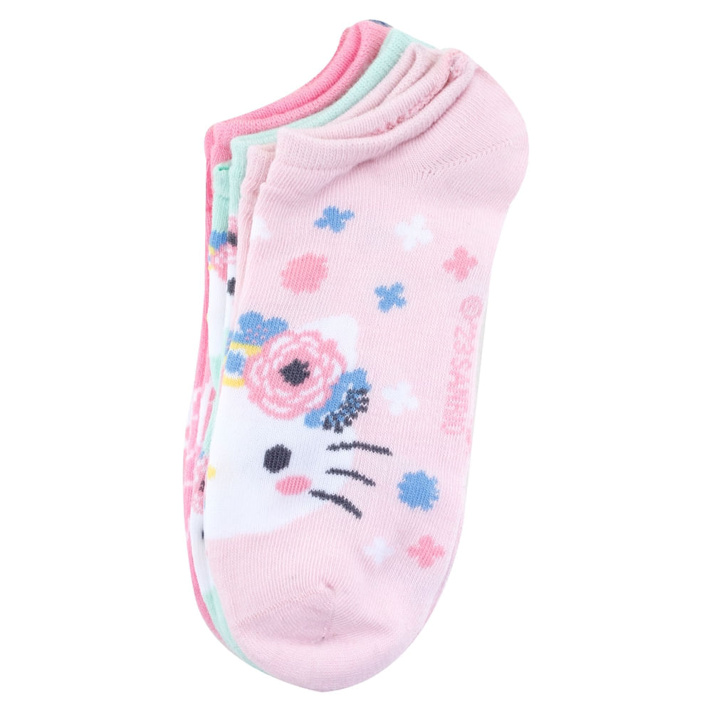 Comprar 6P Calceta Cas No Show Hello Kitty 656 | Walmart Honduras ...