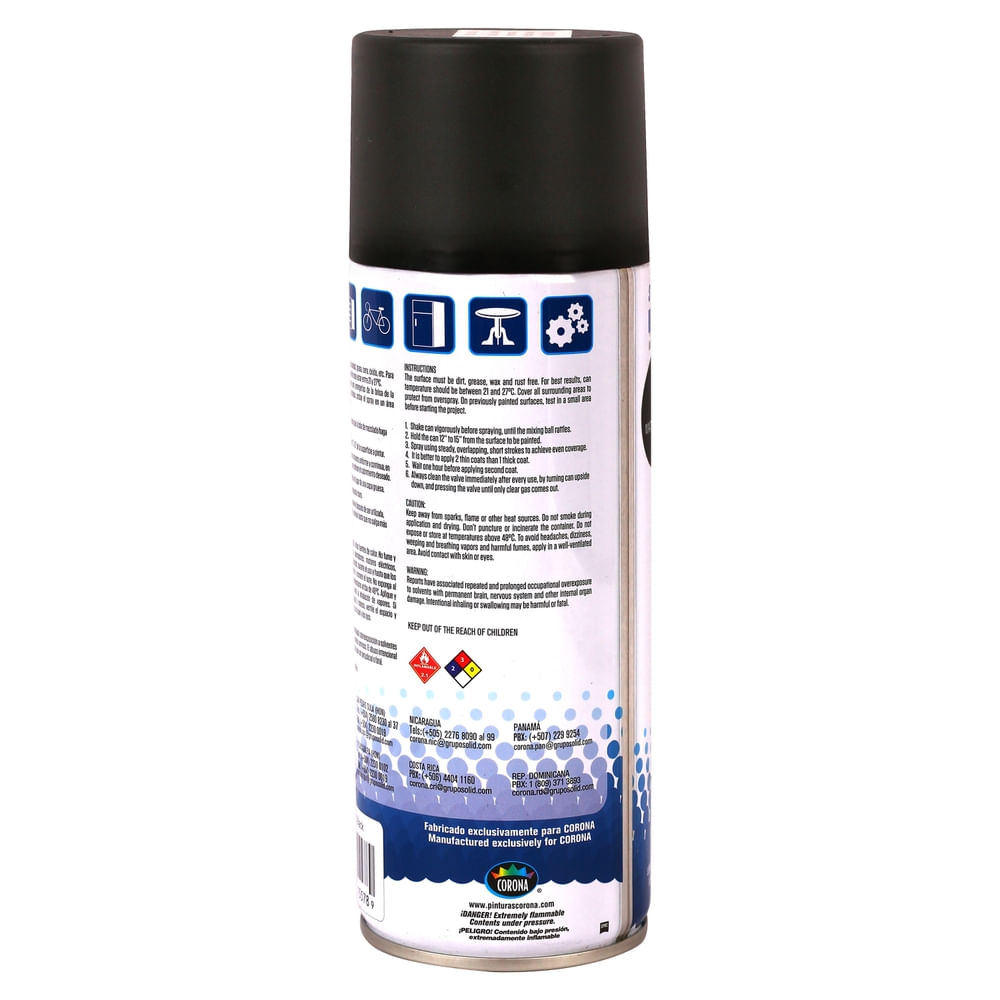 Comprar Pintura Anticorrosivo de Acrílico Corona Fast Dry Color Mate ...