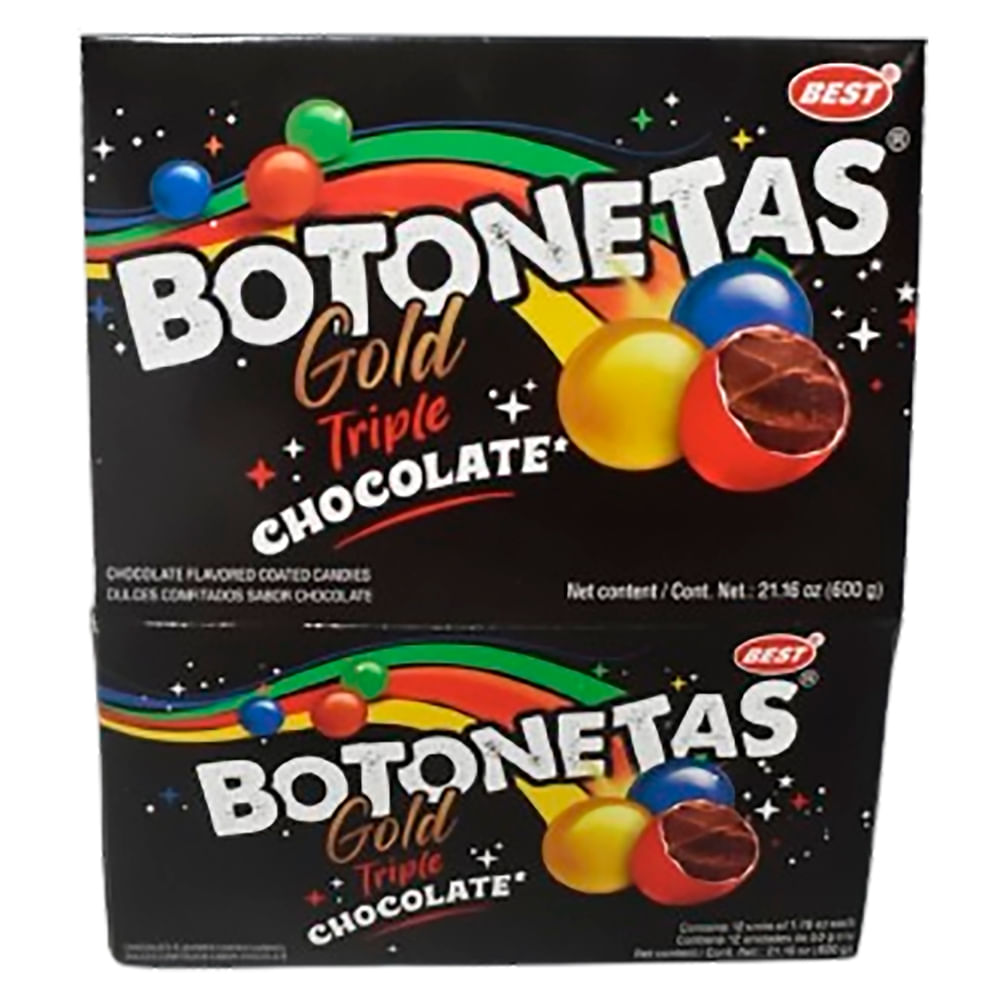 Botonetas Best Gold Triple Chocolate - 600 g - Walmart | Honduras