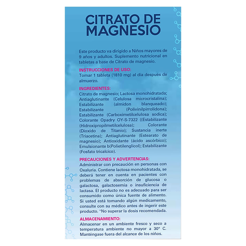 Comprar Citrato Magnesio Ng 60gr | Walmart Honduras - Walmart | Honduras