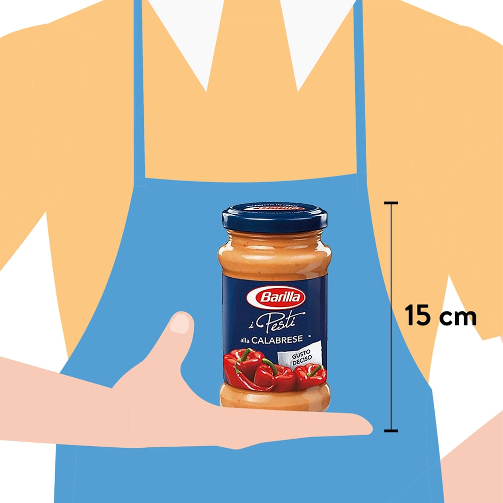 Barilla Salsa Pesto Calabrese 190 Gr - Walmart | Honduras