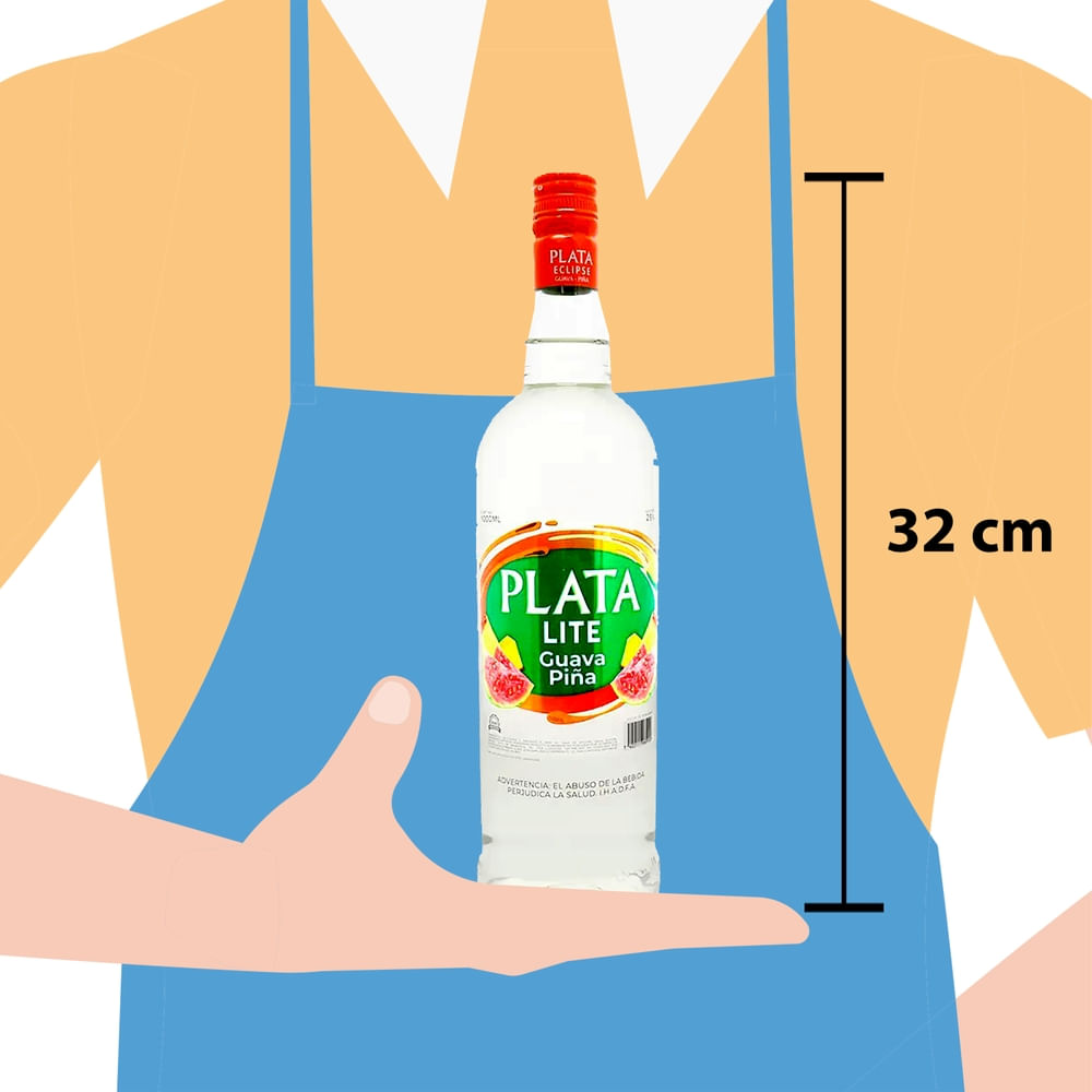 Ron Plata Guava Pina 1000ml - Paiz Honduras