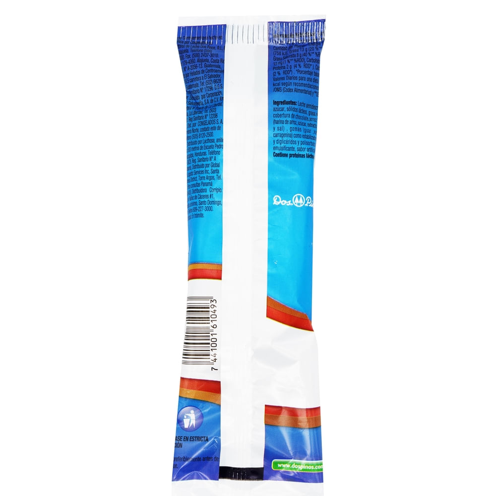 Comprar Paleta de helado Dos Pinos choco snack - 60 g | Walmart Honduras