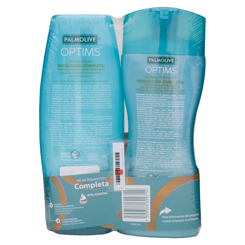 Palmolive Pack Optims Shamp Acon 780ml